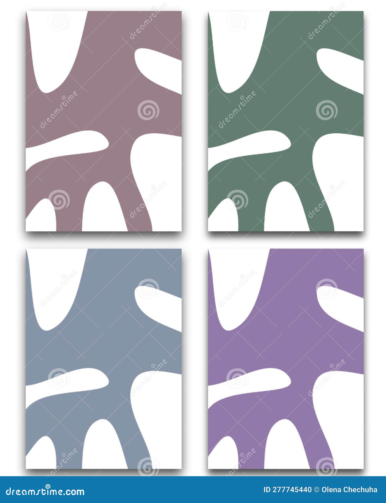 Abstract Curved Background, Template Collection, Deformed Pattern ...