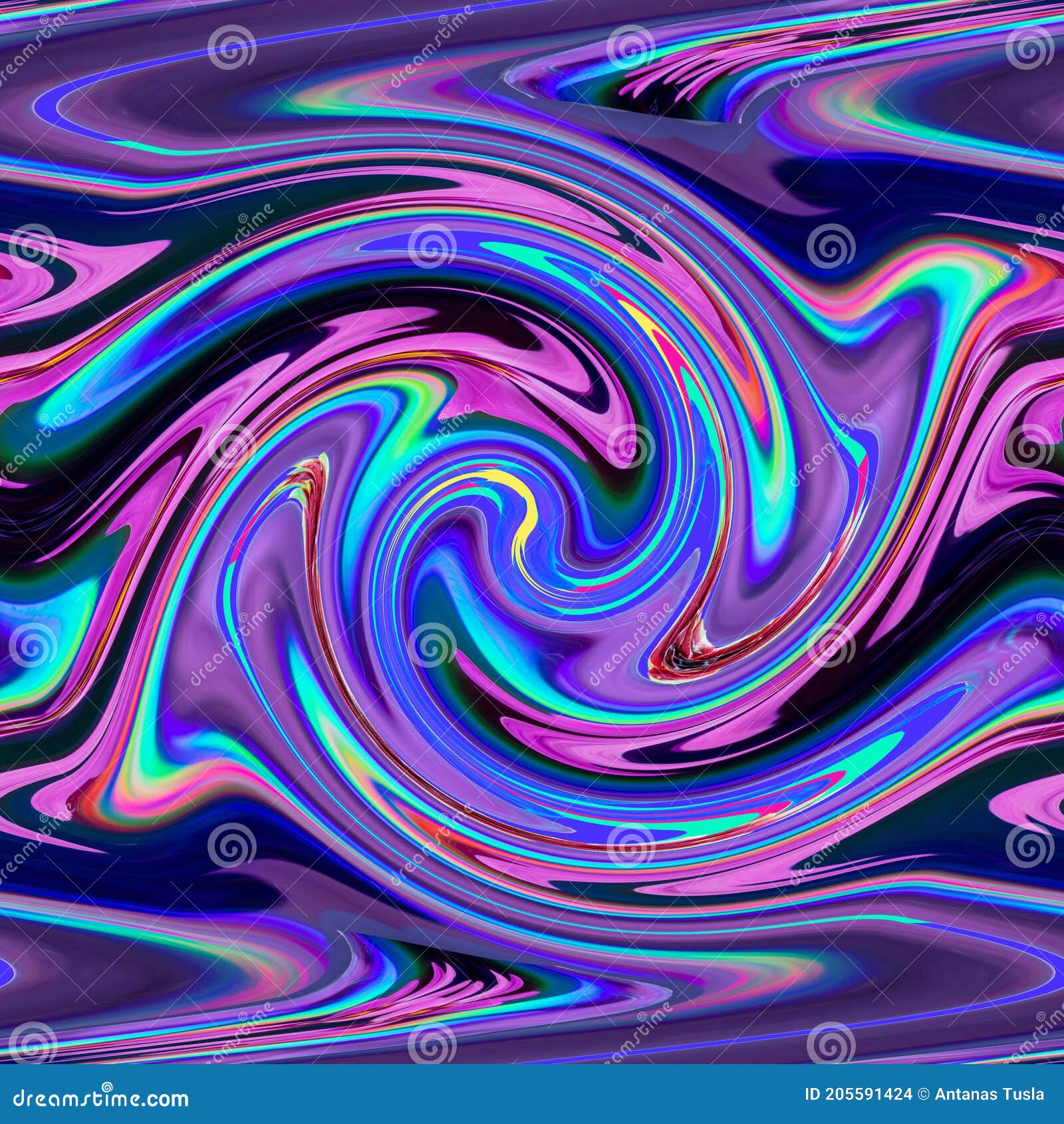 Abstract Curved Color Background Stock Illustration - Illustration of ...