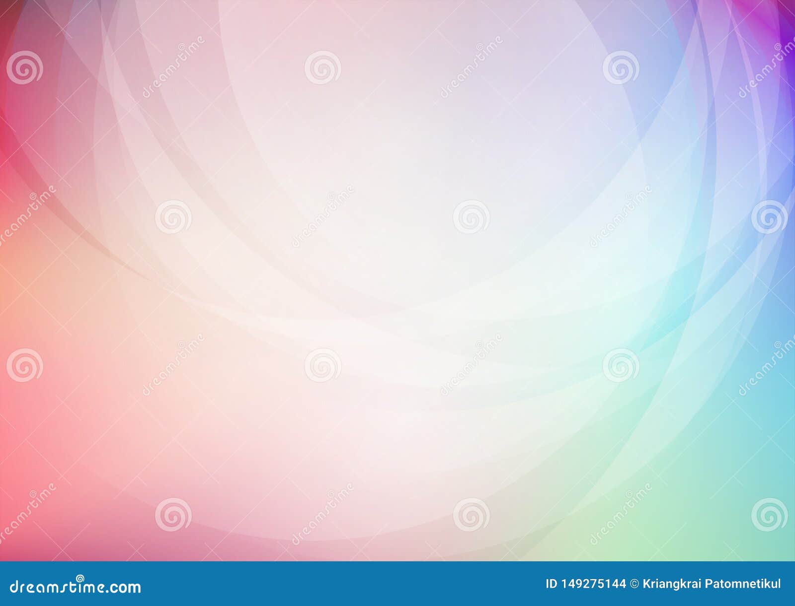 Abstract Curved on Colorful Background Stock Vector - Illustration of ...
