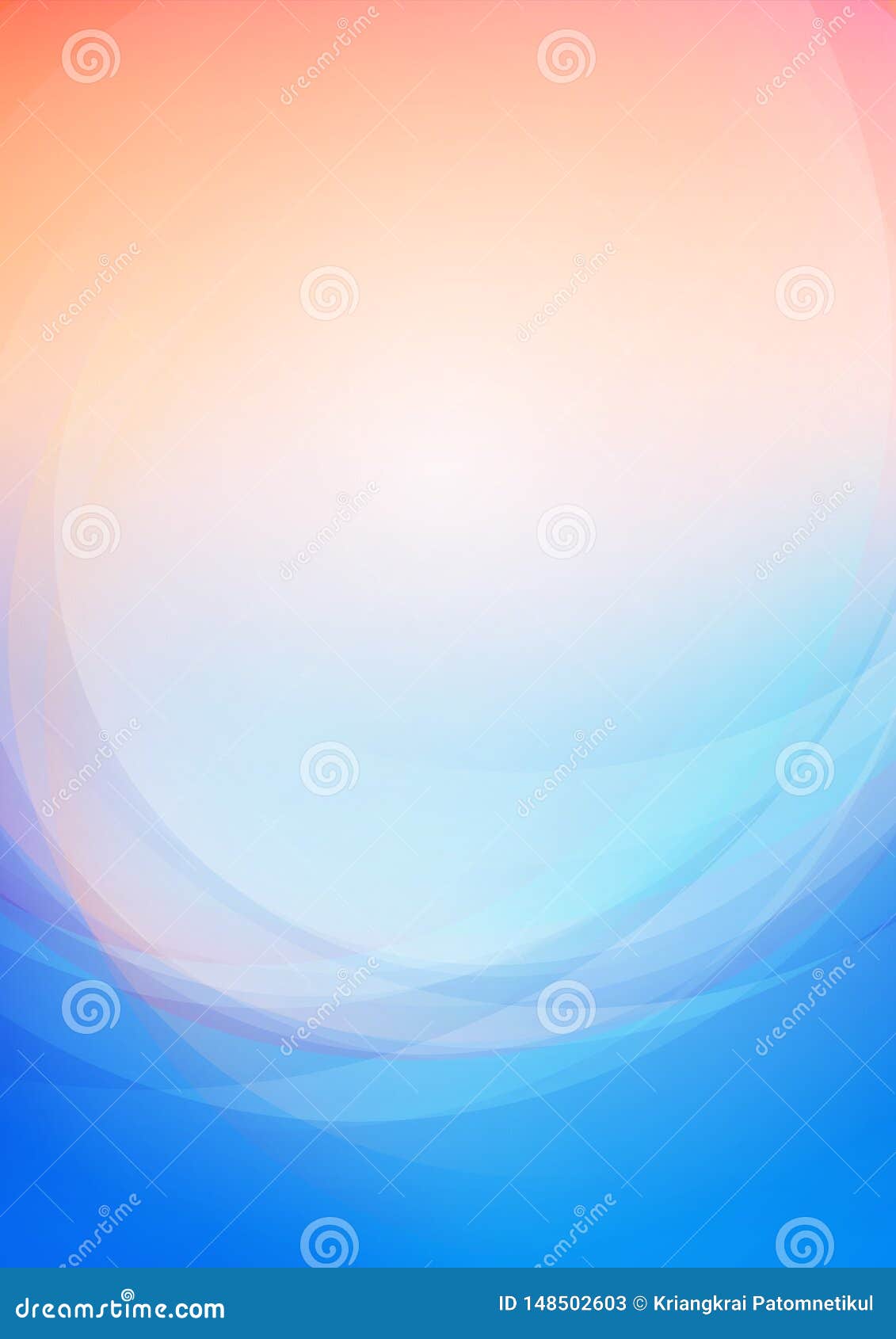 Abstract Curved Colors Background Stock Vector - Illustration of design ...