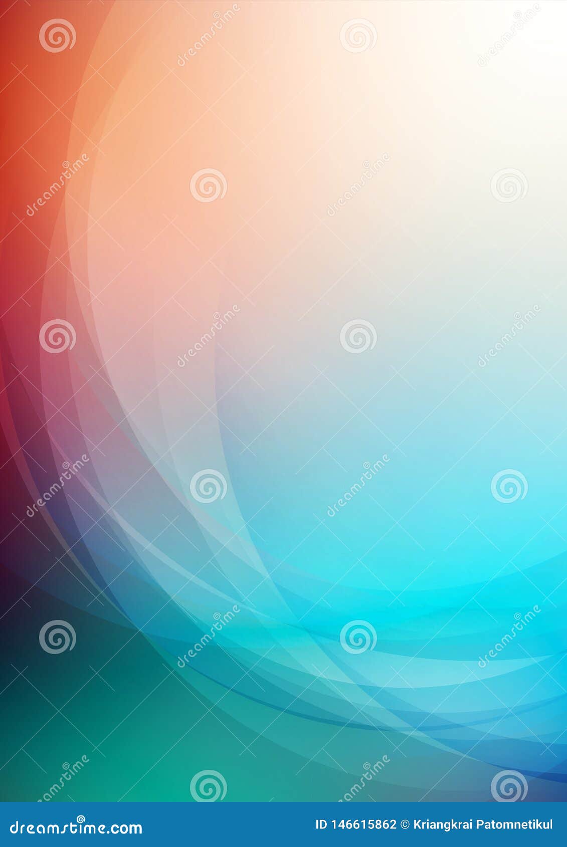 Abstract Curved Colors Background Stock Vector - Illustration of ...