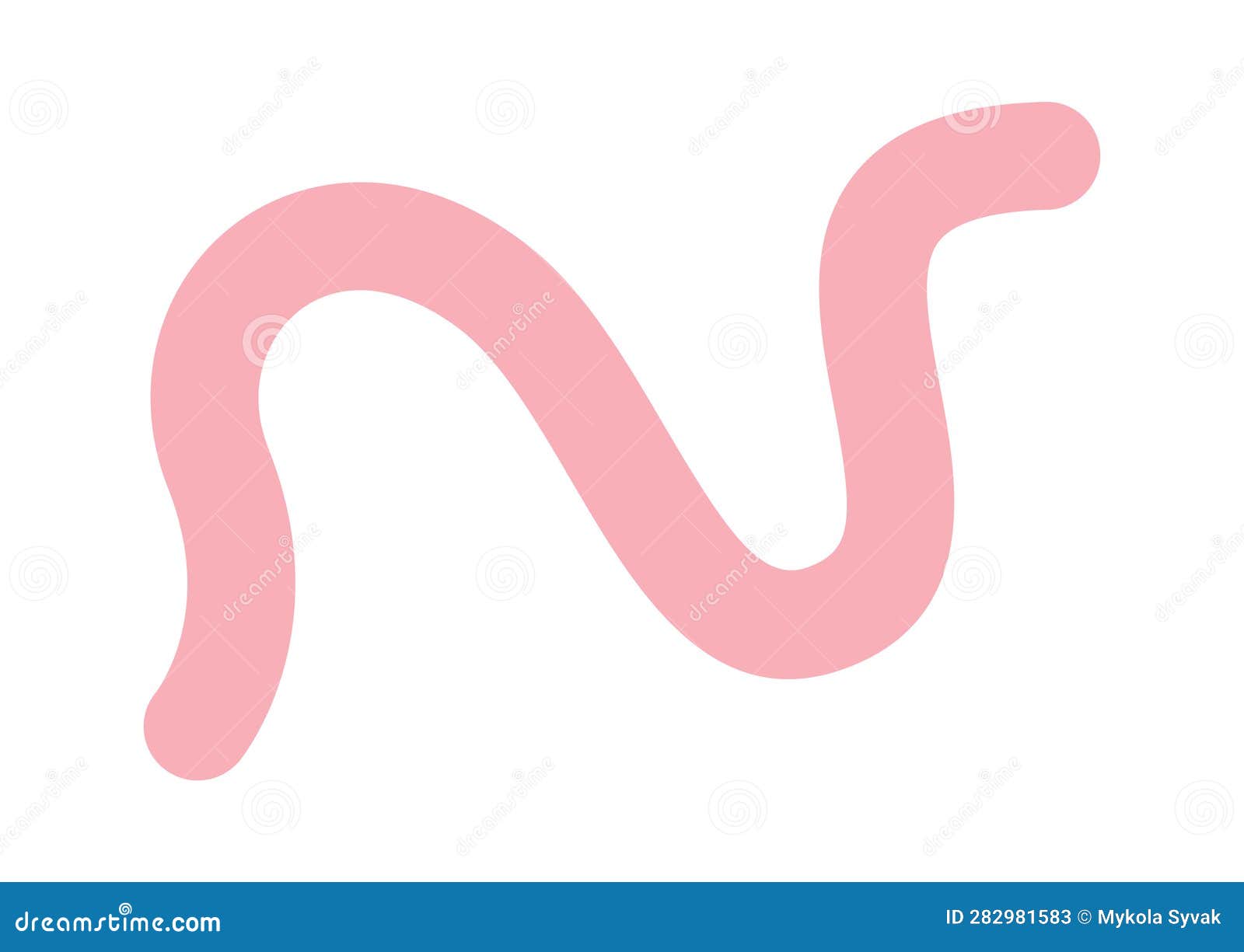 Abstract Curved Line stock vector. Illustration of design - 282981583