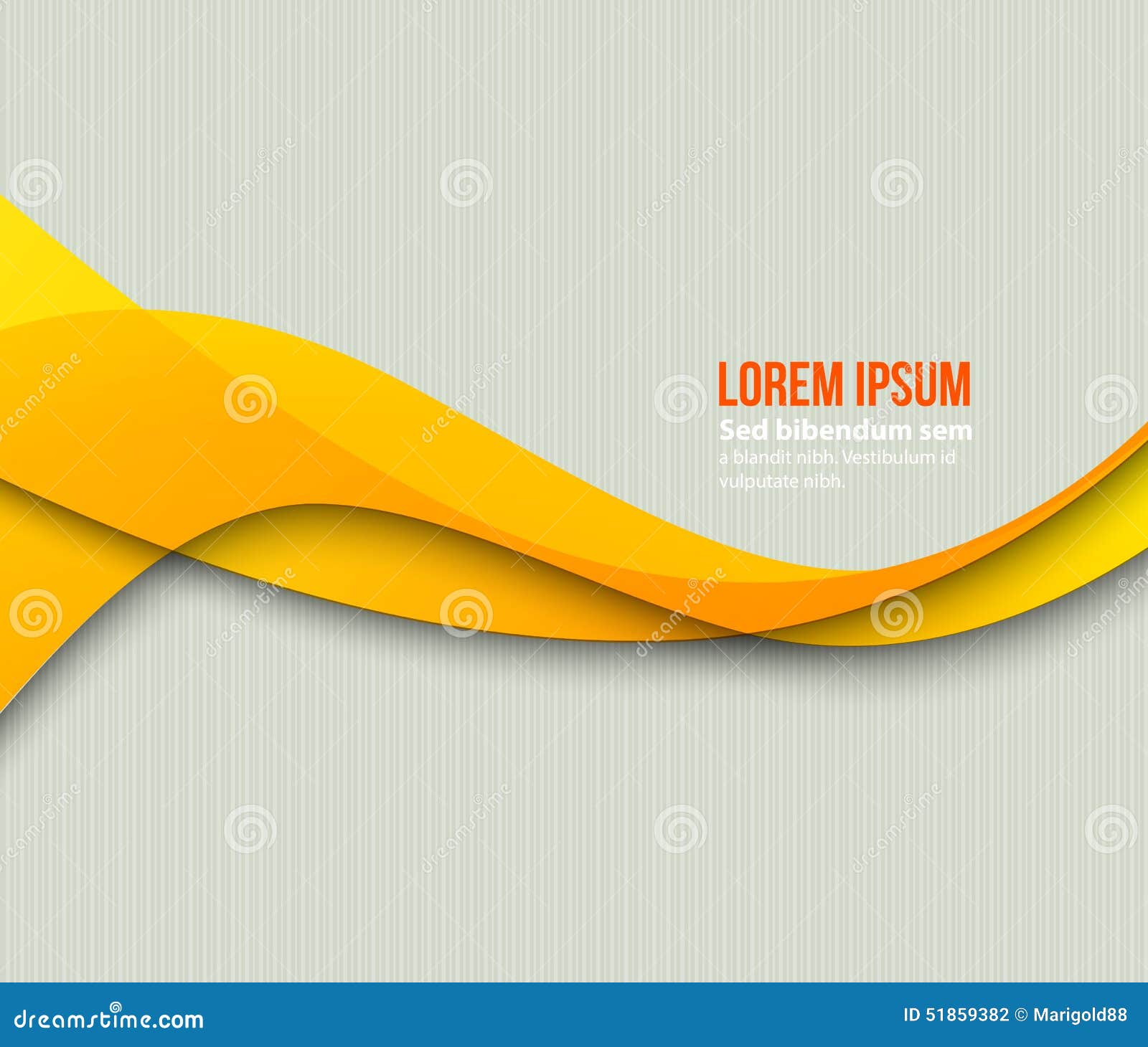 Abstract Curved Lines Background. Template Stock Vector - Illustration ...