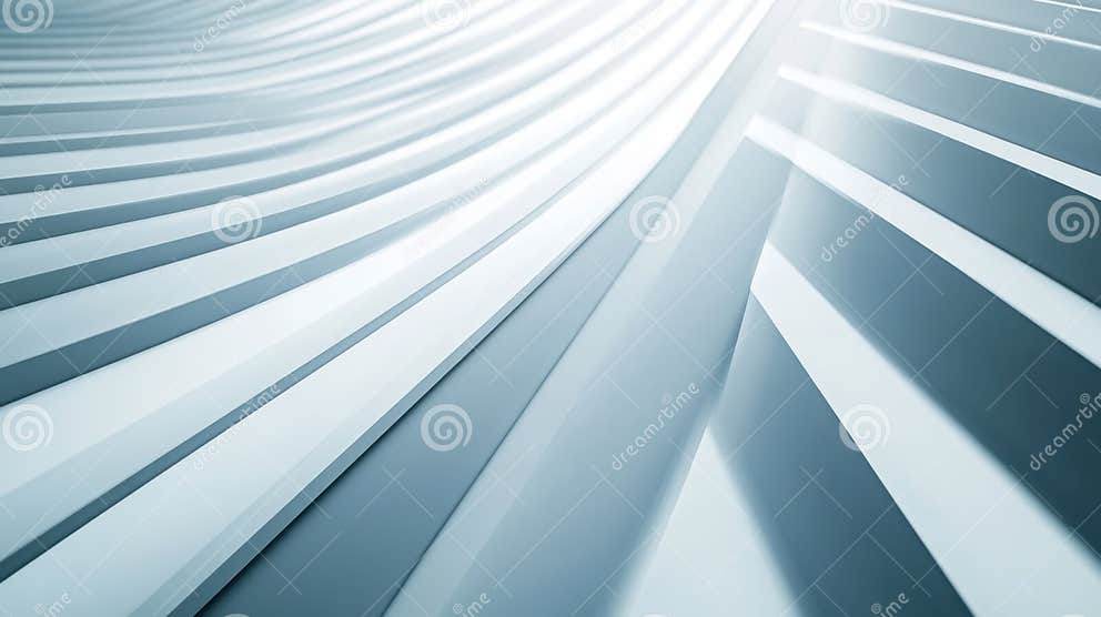 Abstract Curved Modern Design with Light and Shadow Patterns in Shades ...