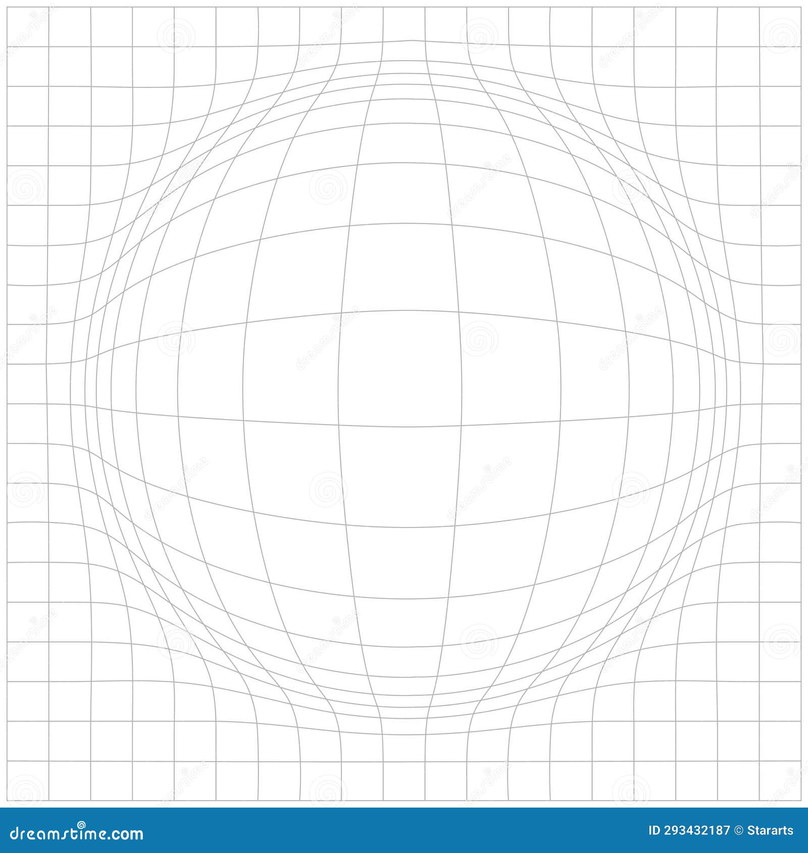 Abstract Curved Perspective Grid Lines Layout Design Vector Stock ...