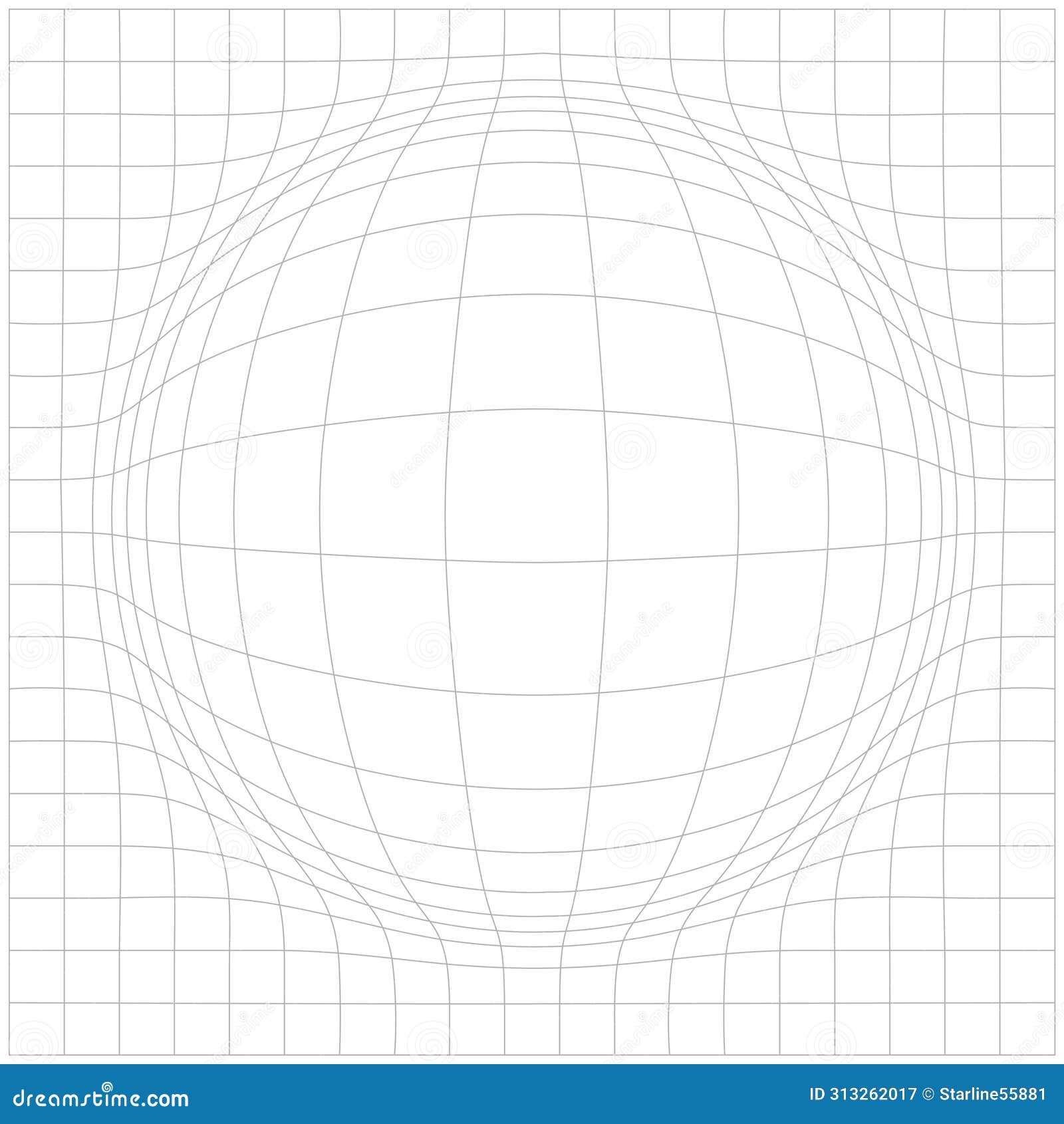 Abstract Curved Perspective Grid Lines Layout Design Vector Stock ...