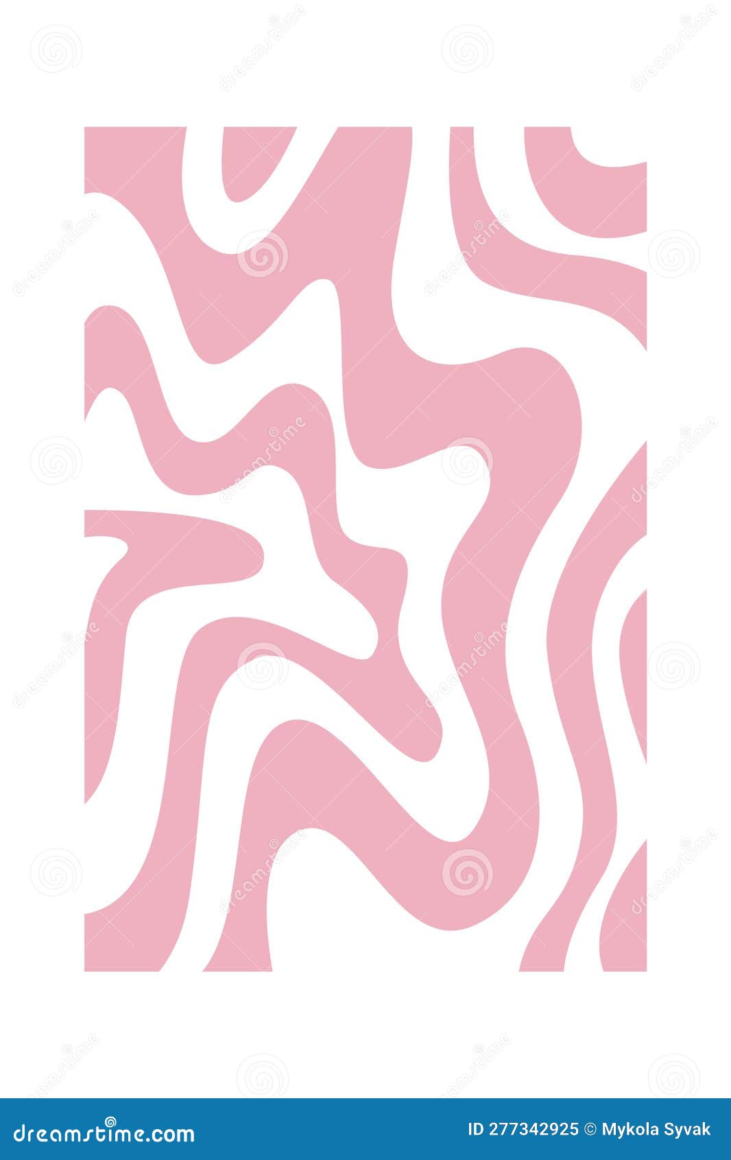 Abstract Curved Rectangle Pattern Stock Vector - Illustration of ...