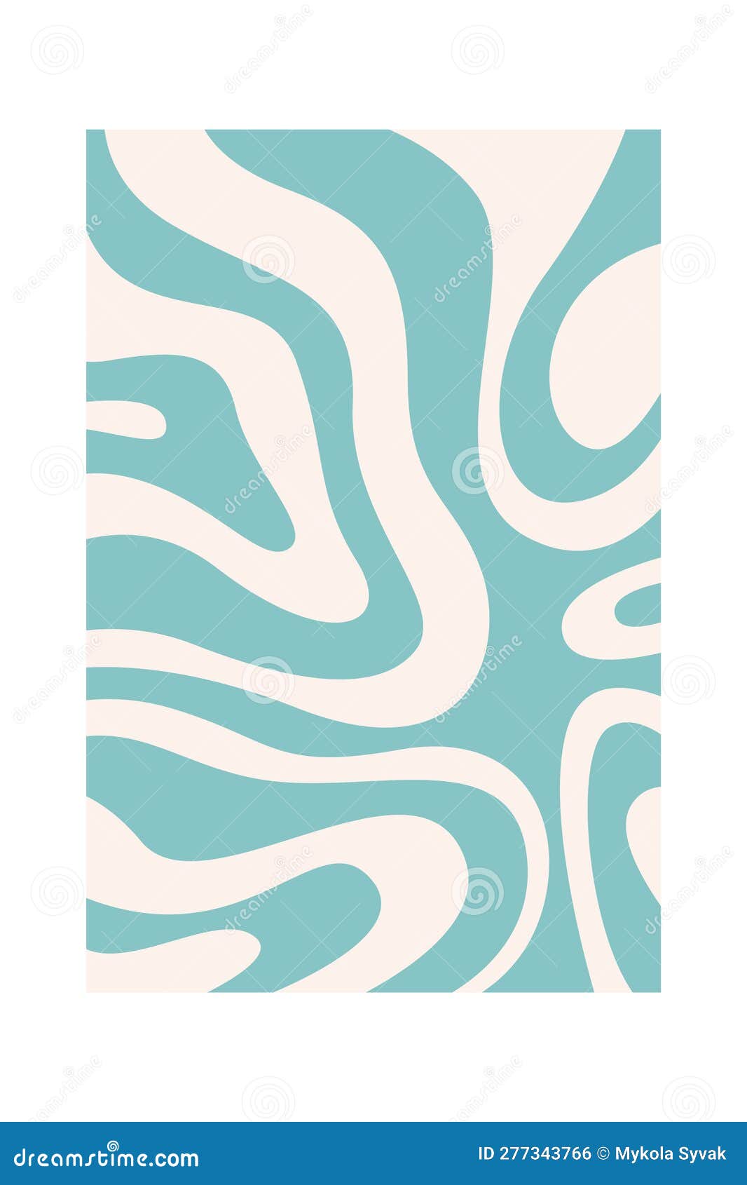 Abstract Curved Rectangle Pattern Stock Vector - Illustration of ...