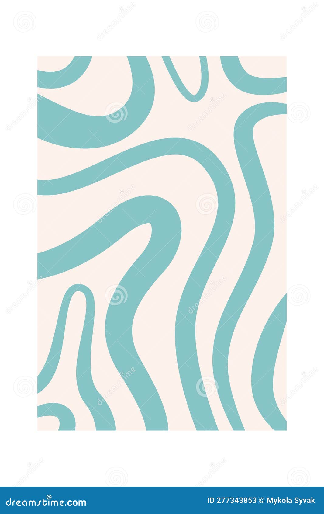 Abstract Curved Rectangle Pattern Stock Vector - Illustration of vector ...