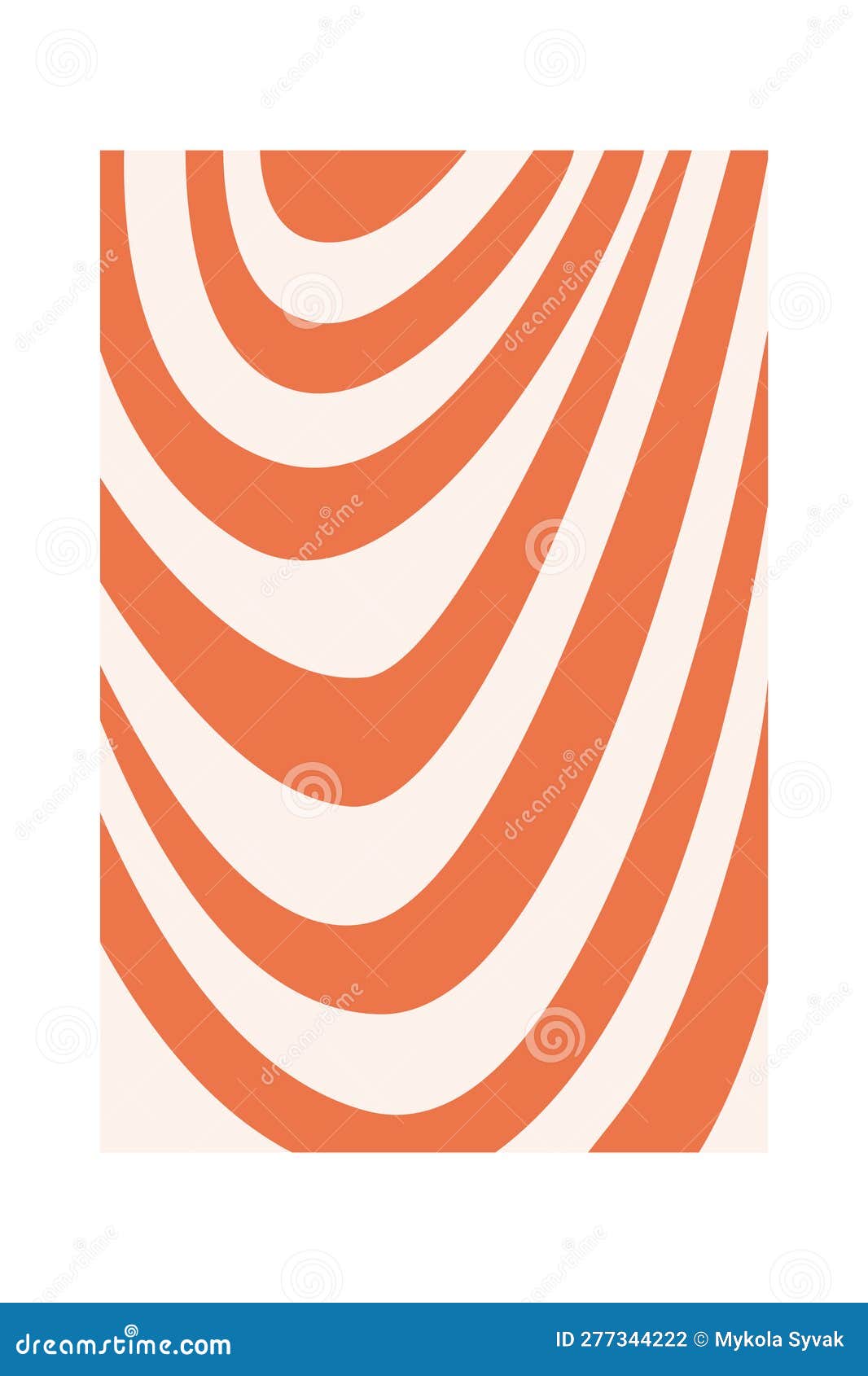 Abstract Curved Rectangle Pattern Stock Vector - Illustration of curve ...