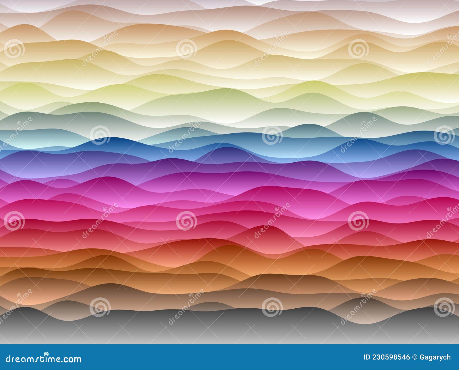 Abstract Curves Background. Stock Vector - Illustration of dynamic ...
