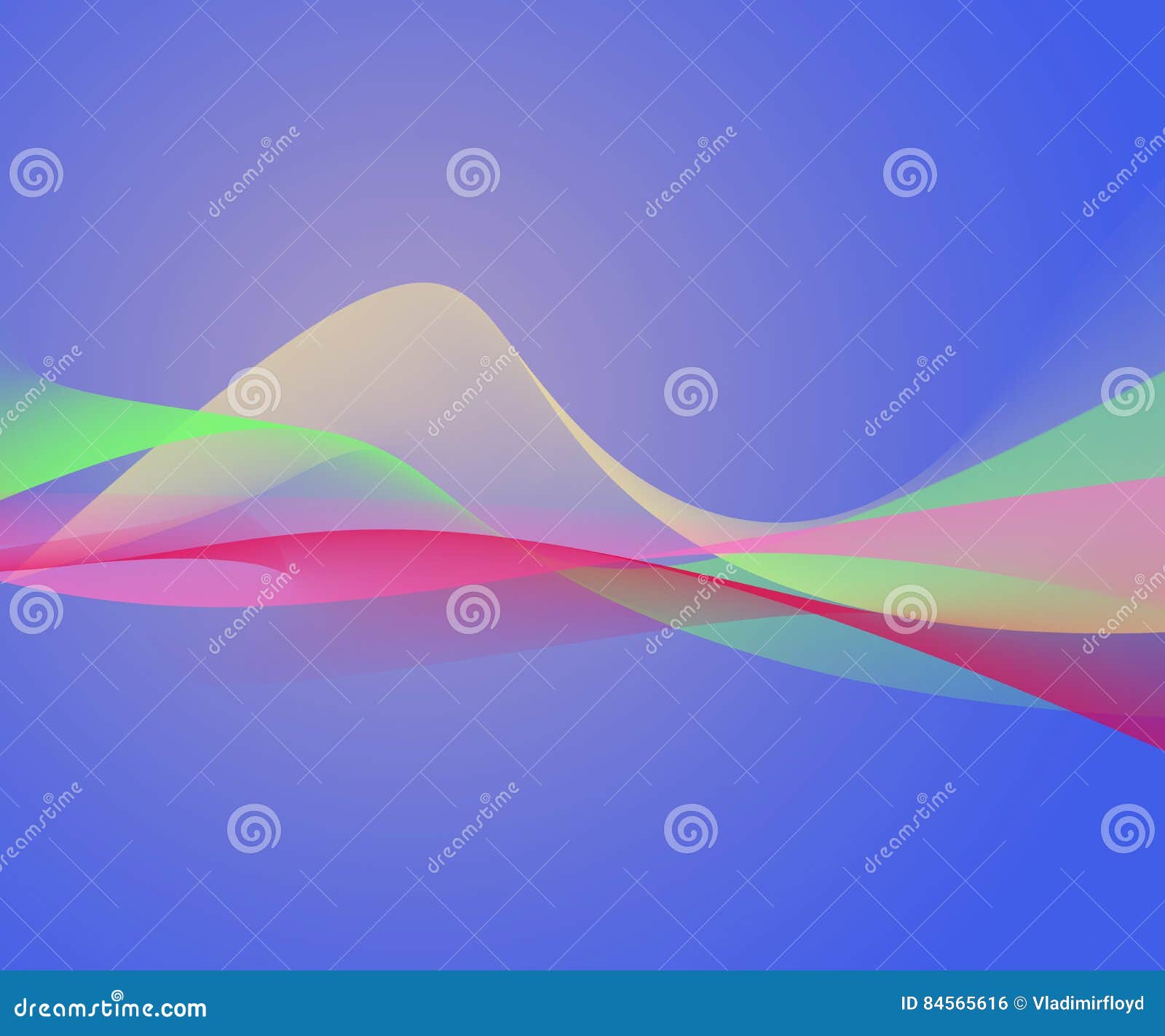 Abstract curves stock illustration. Illustration of blue - 84565616