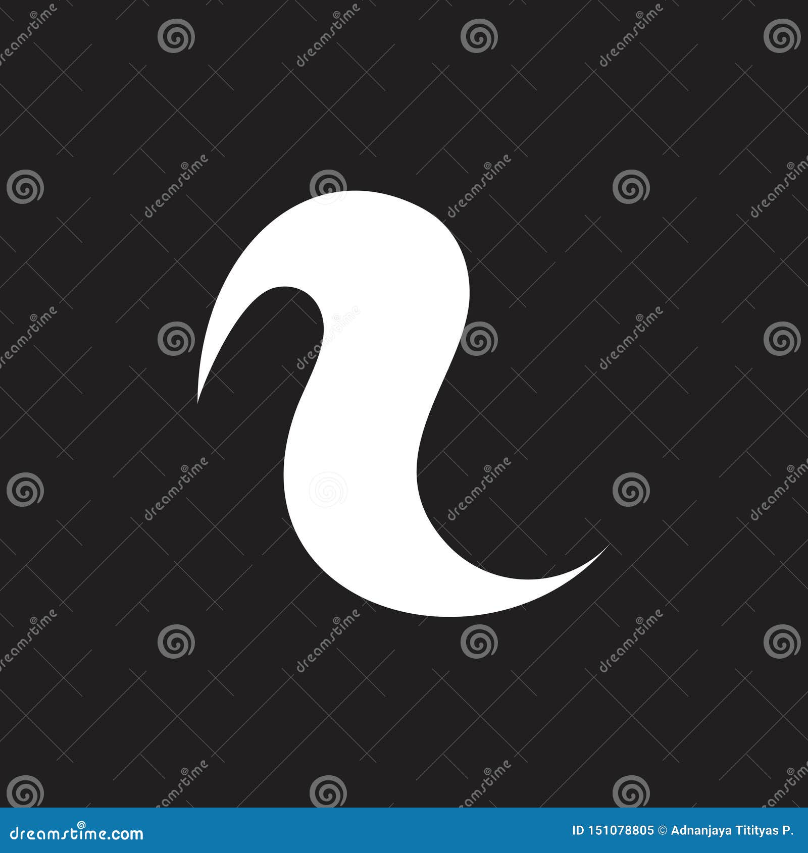 Abstract Curves Geometric Flow Design Logo Stock Vector - Illustration ...