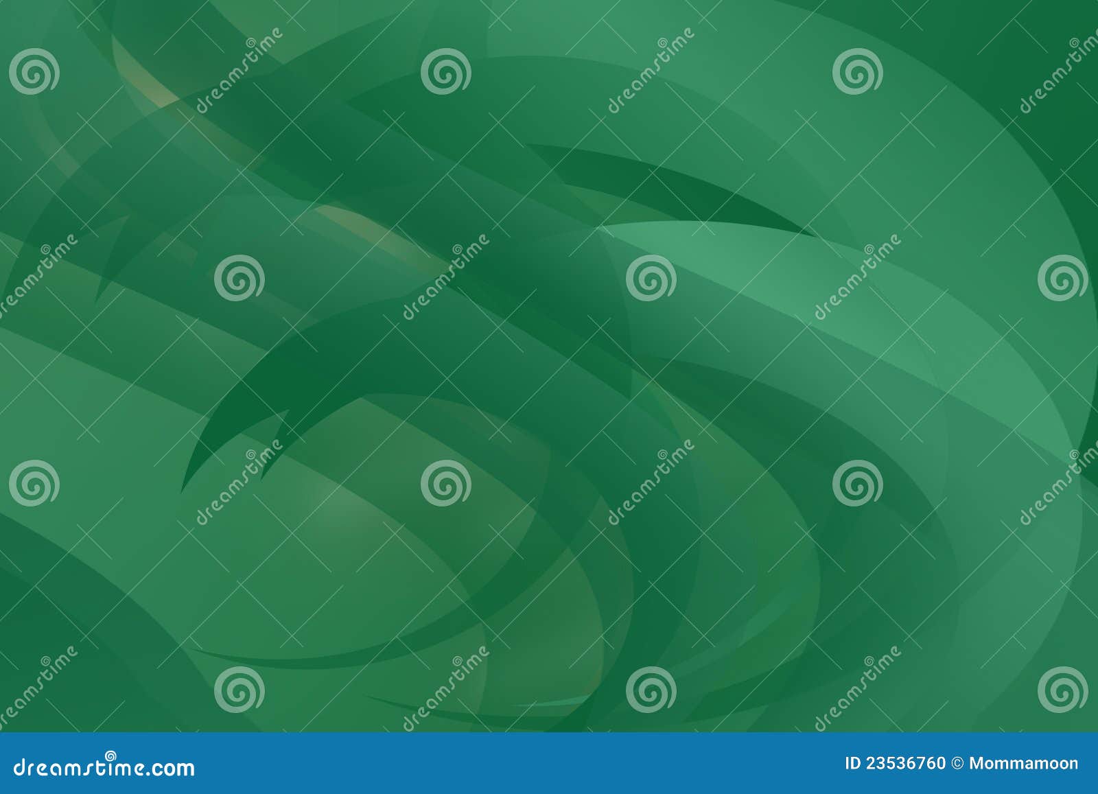 Abstract Curves and in Green Stock Illustration - Illustration of flow ...