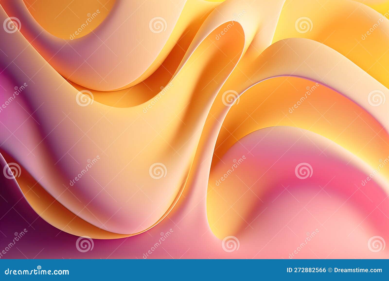 Abstract Curvy Design Wallpaper. Waves and Energy Flow Stock ...