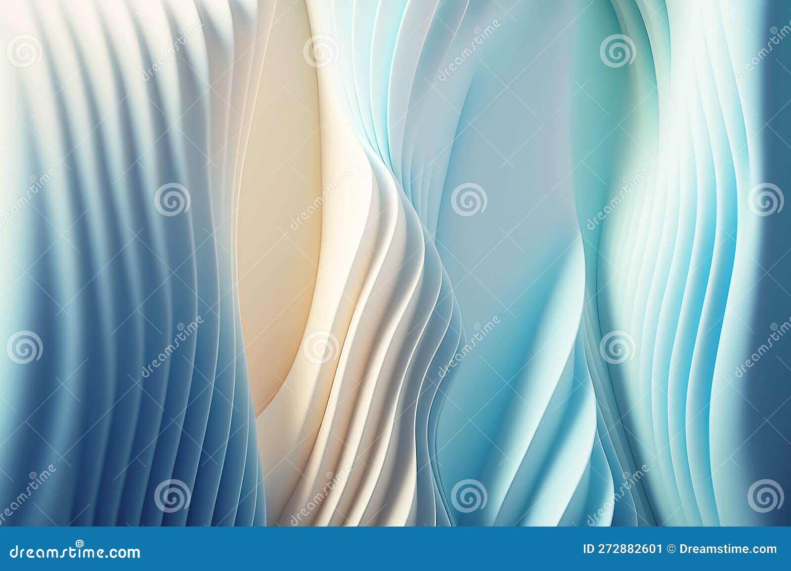 Abstract Curvy Design Wallpaper. Waves and Energy Flow Stock ...