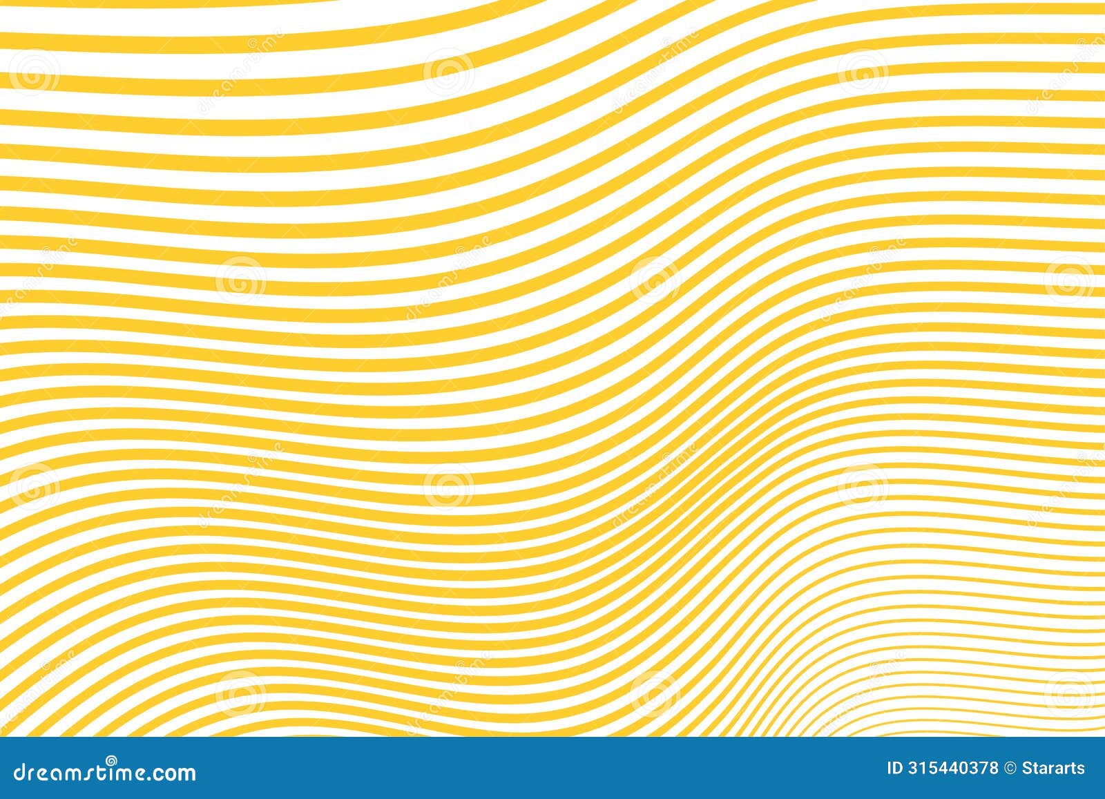 Abstract Curvy Motion Yellow Outline Stripe Background Design Stock ...