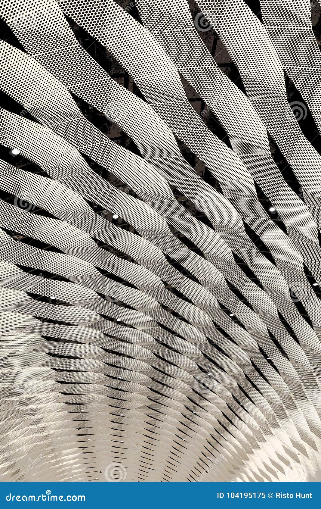 An Abstract Curvy Office Building Facade Royalty-Free Stock Photo ...