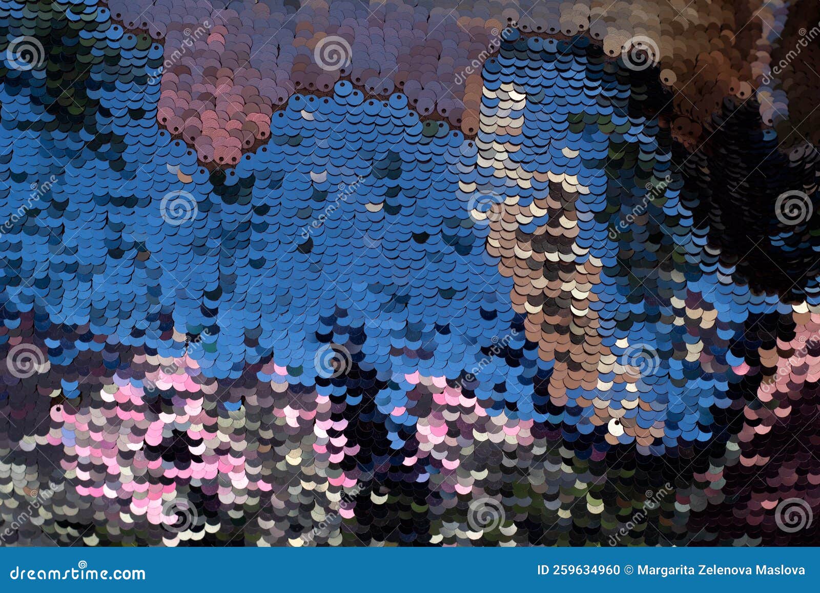 Abstract Cute Background Multicolored Iridescent Sequins Sequins. Stock ...
