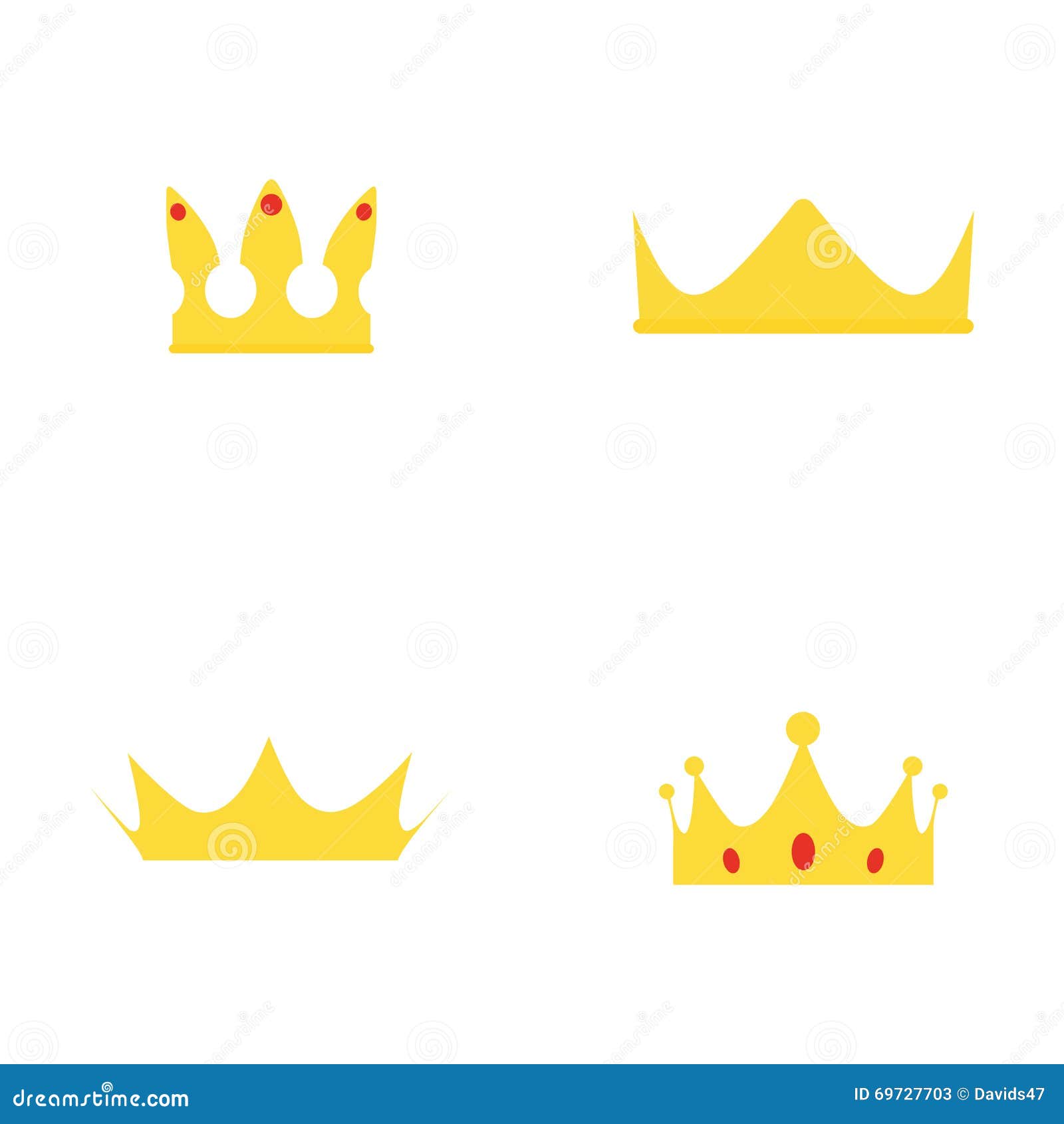 Abstract cute crown stock vector. Illustration of award - 69727703