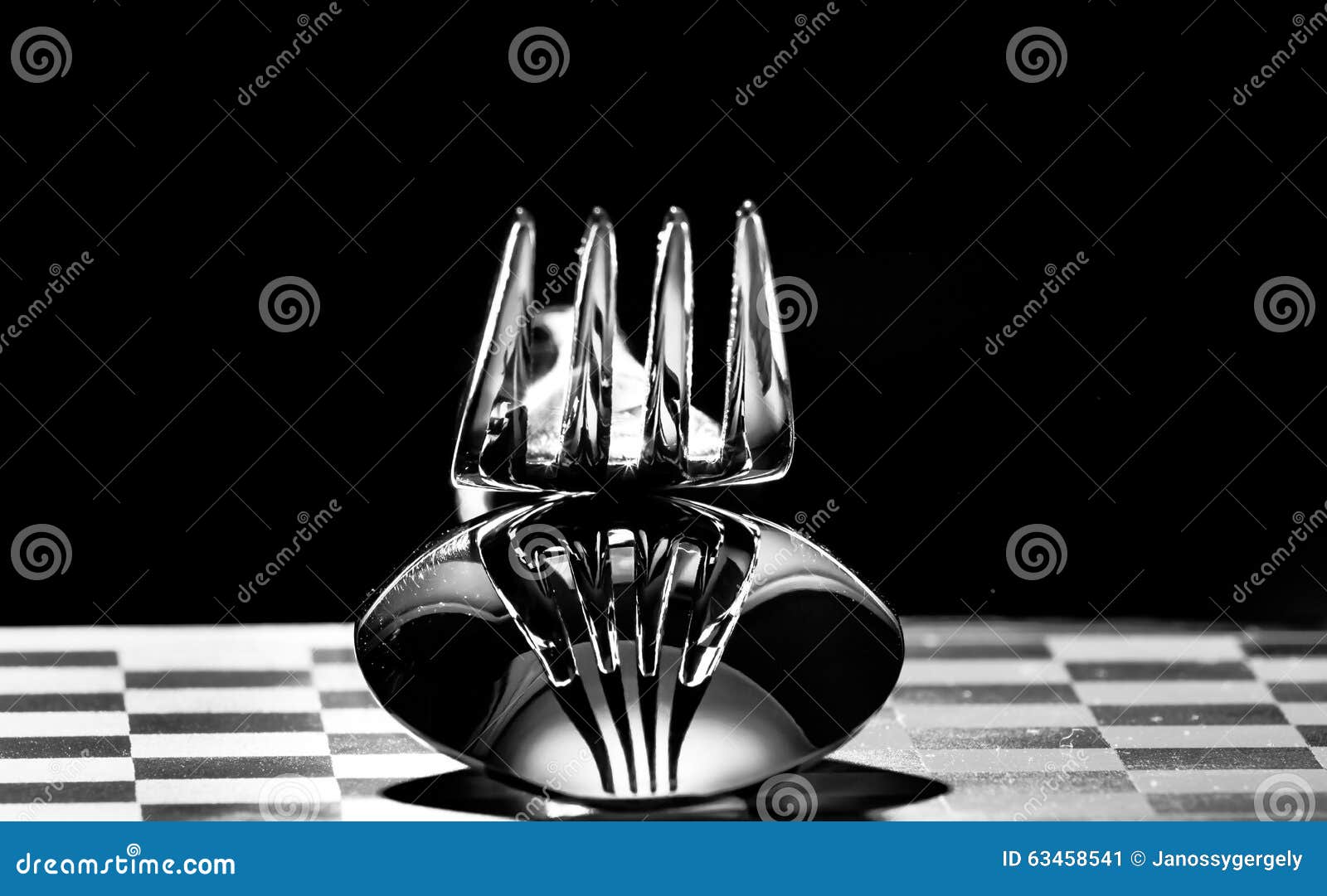 Abstract Cutlery, Modern Design Picture Stock Image - Image of ...
