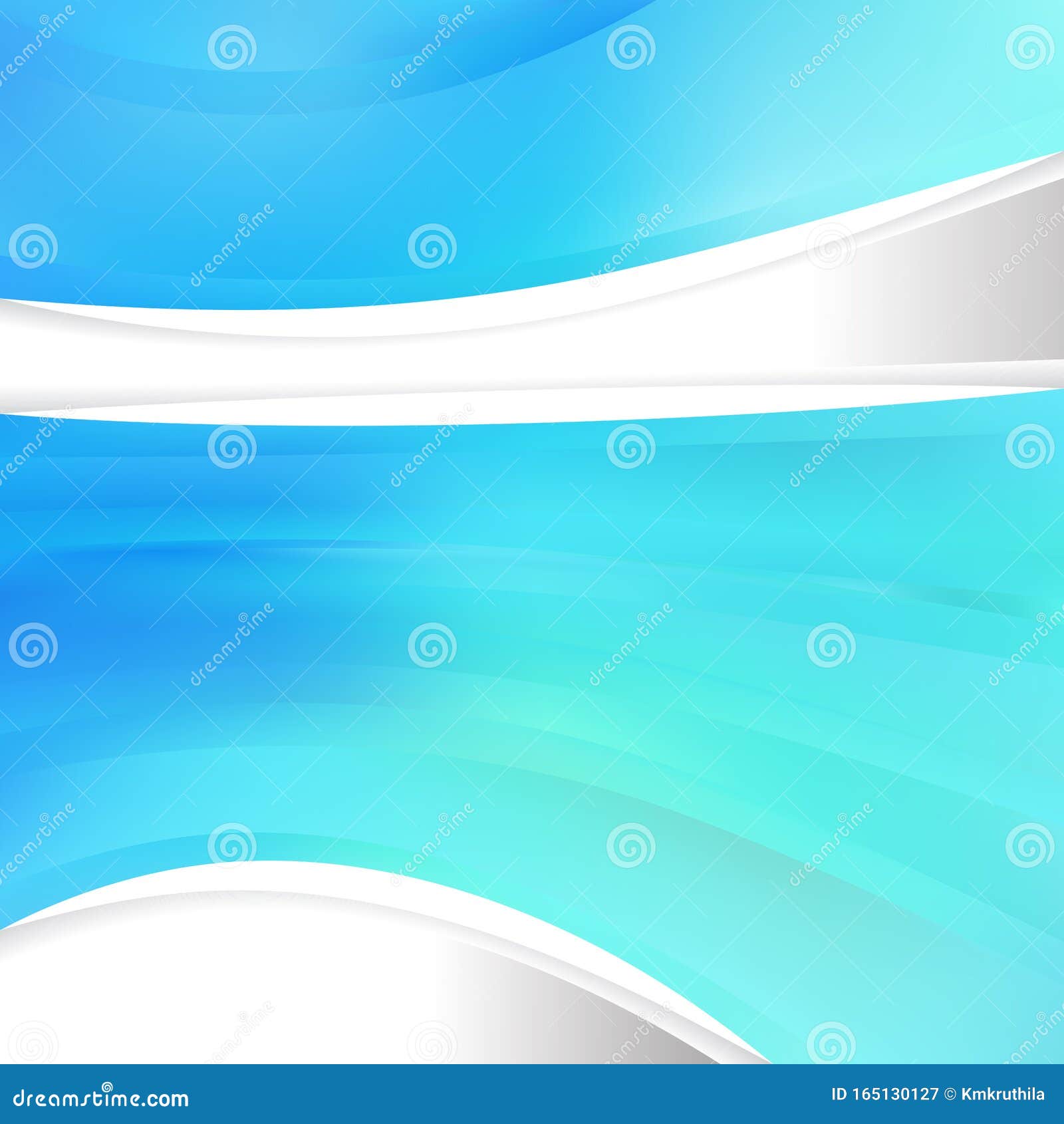 Abstract Cyan Background Design Template Stock Vector - Illustration of ...
