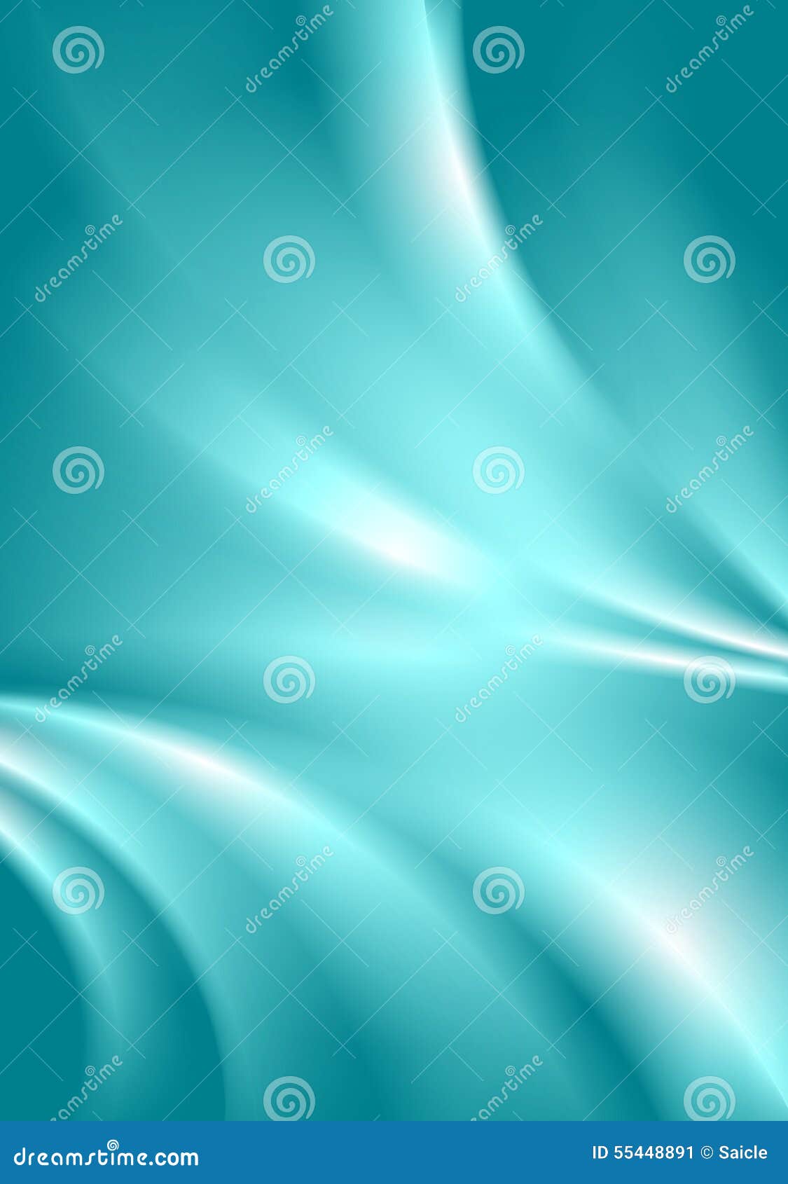 Abstract Cyan Gradient Background, Golden Curve Line Shape, Background ...