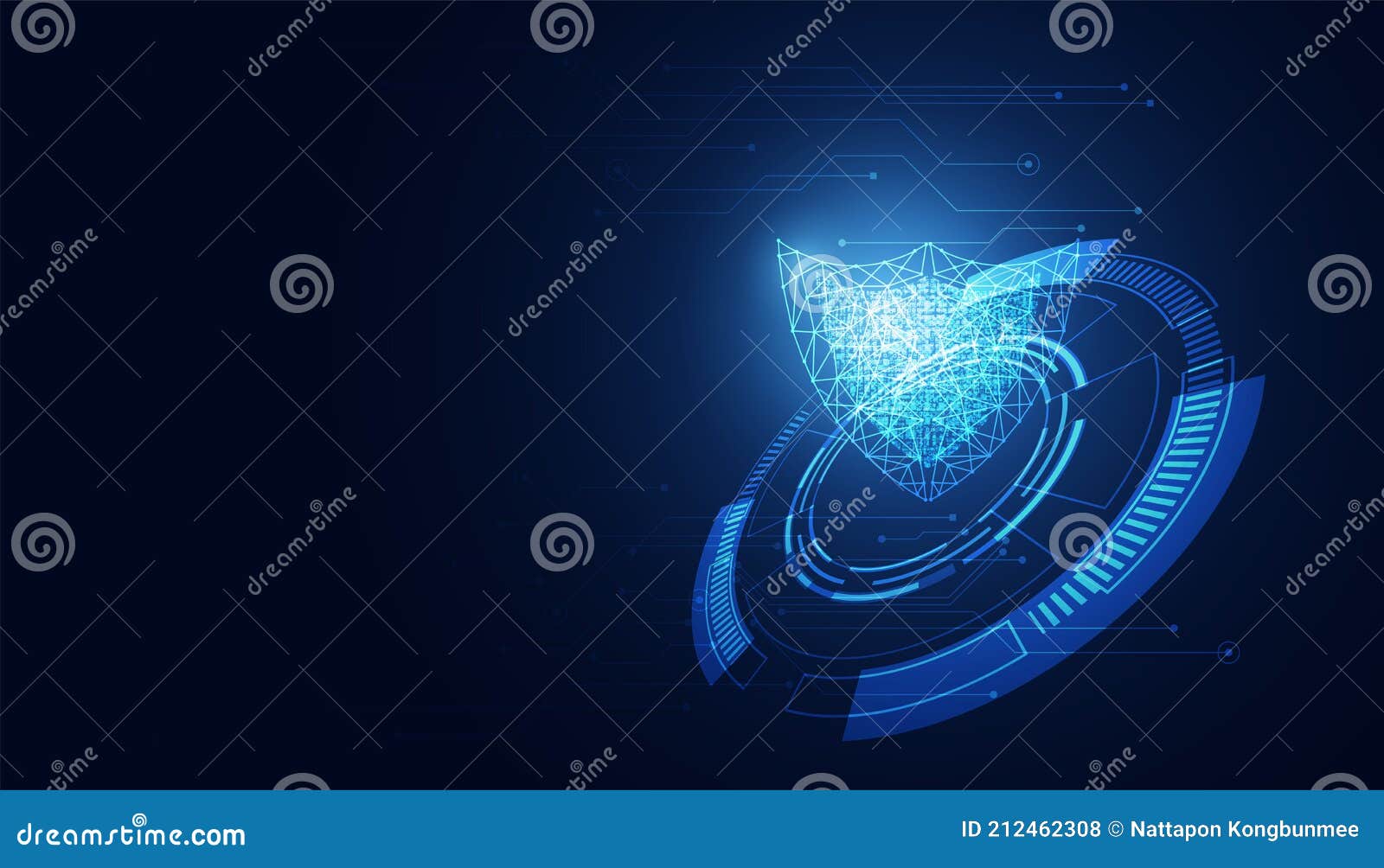 Abstract Cyber Security with Shield Blue Circle Technology Future Cyber ... Abstract Cyber Security with Shield Blue Circle Technology Future Cyber ...