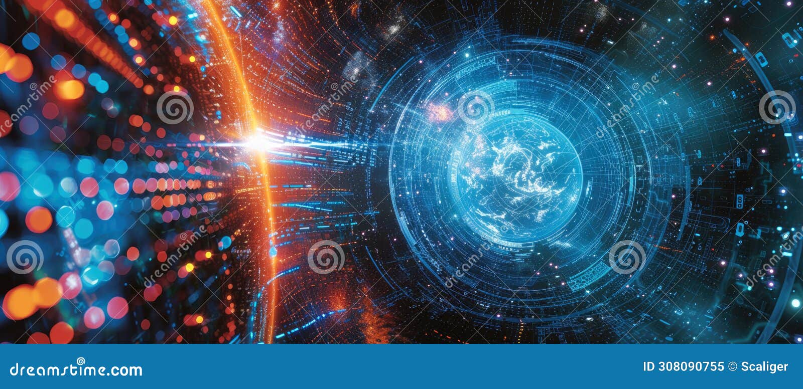 Information Age Light Bulb Word Cloud Collage, Concept Background ...