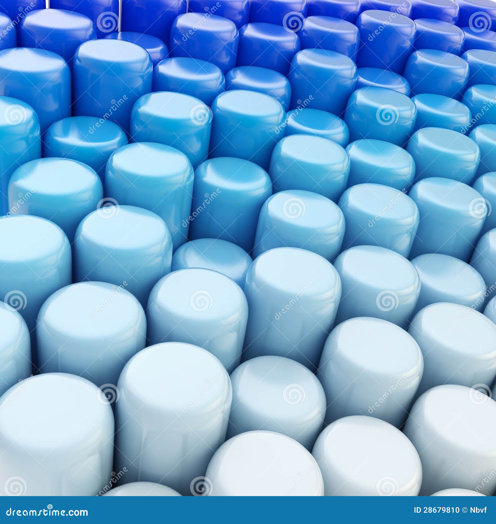 Abstract Cylinder Background Composition Stock Illustration ...