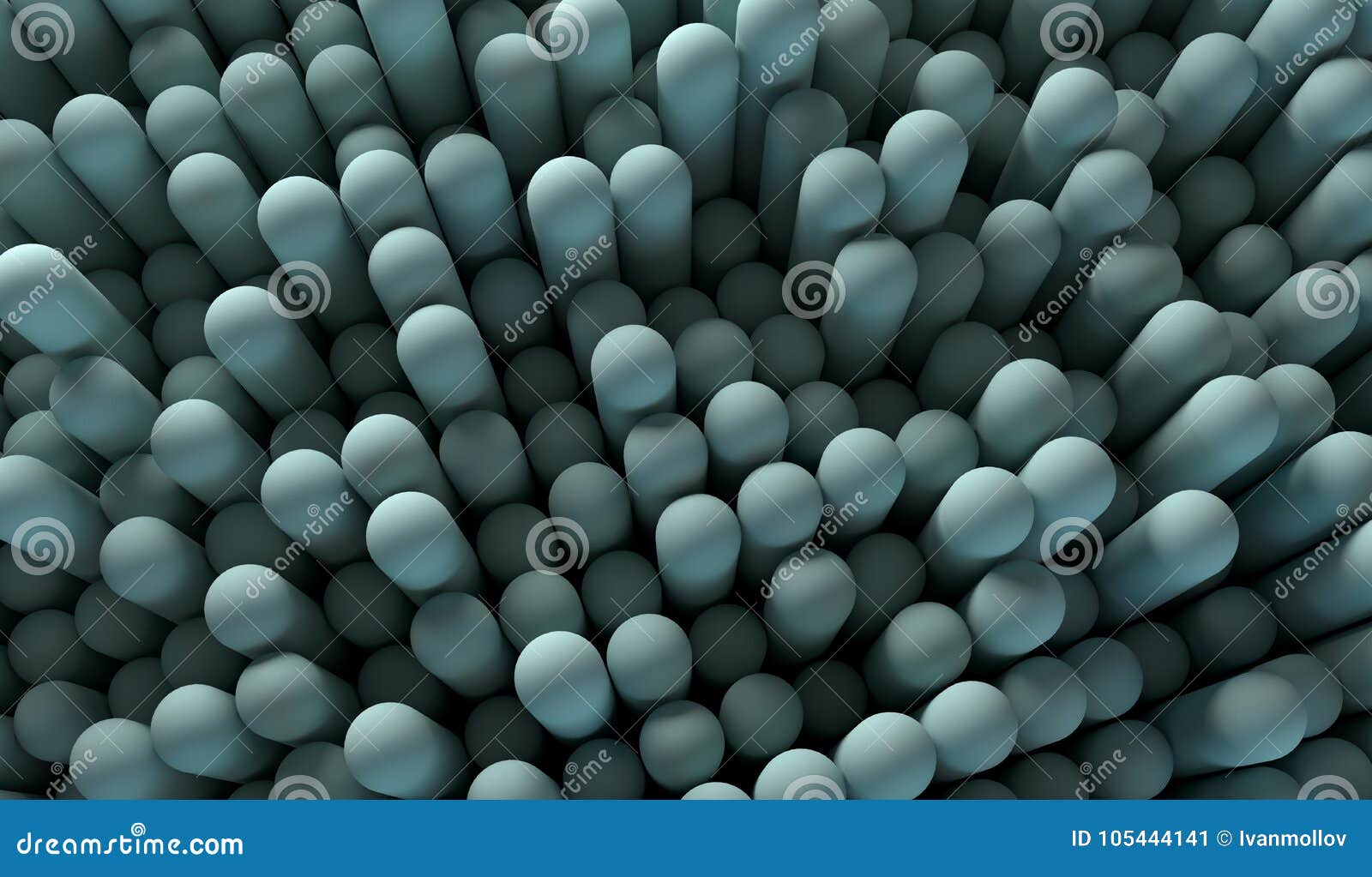 Abstract Cylinder Background Stock Illustration - Illustration of round ...