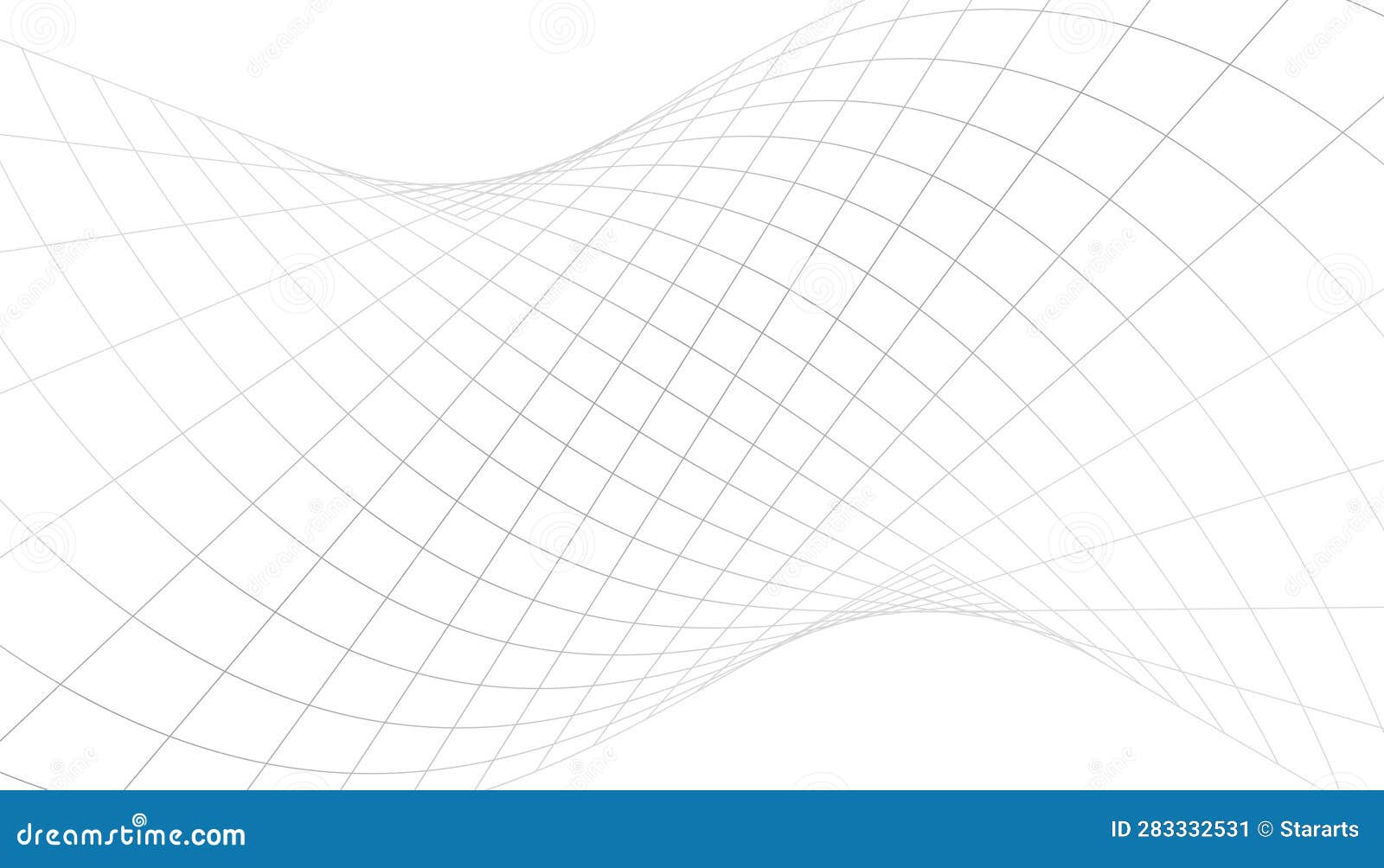Abstract 3d Architecture Grid Lines Vector Design Stock Vector