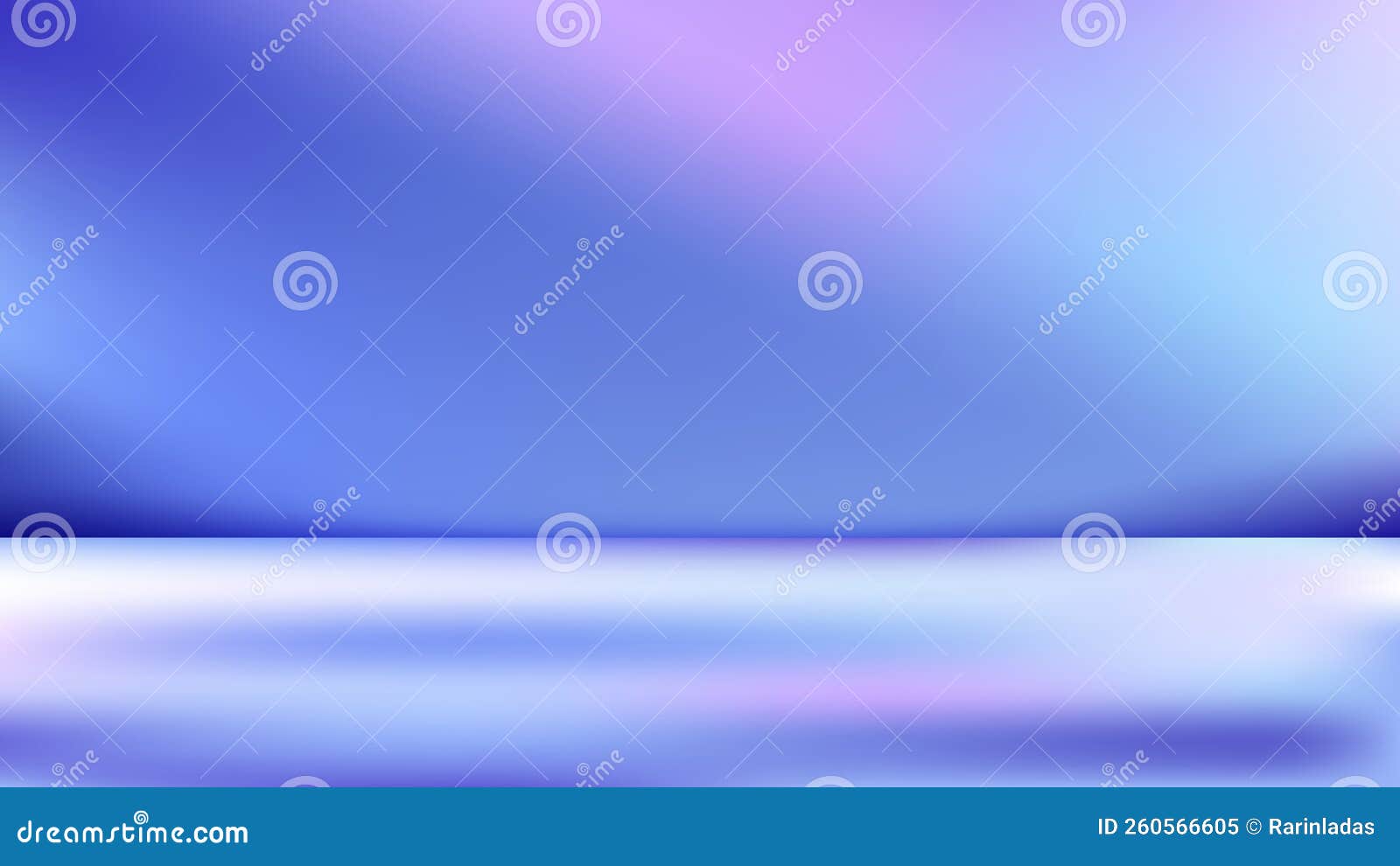 Abstract 3D Artistic Studio Room Blue Gradient Background with Lighting ...