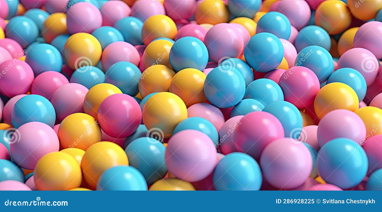 Abstract 3d Background, Colorful Balls Pattern Texture. Generative AI ...