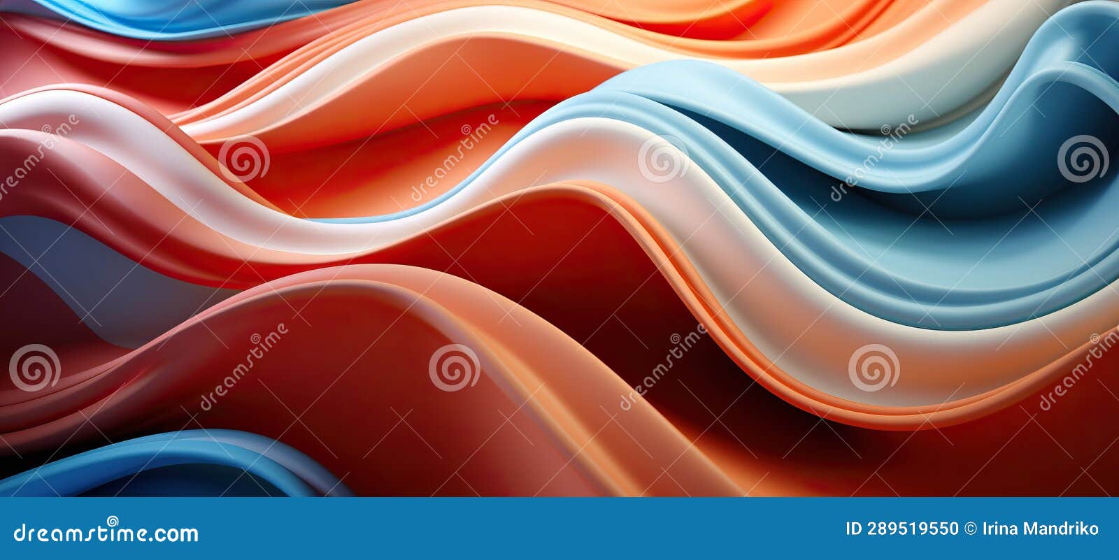 Abstract 3d Background. Fancy Shapes in Different Colors Stock ...