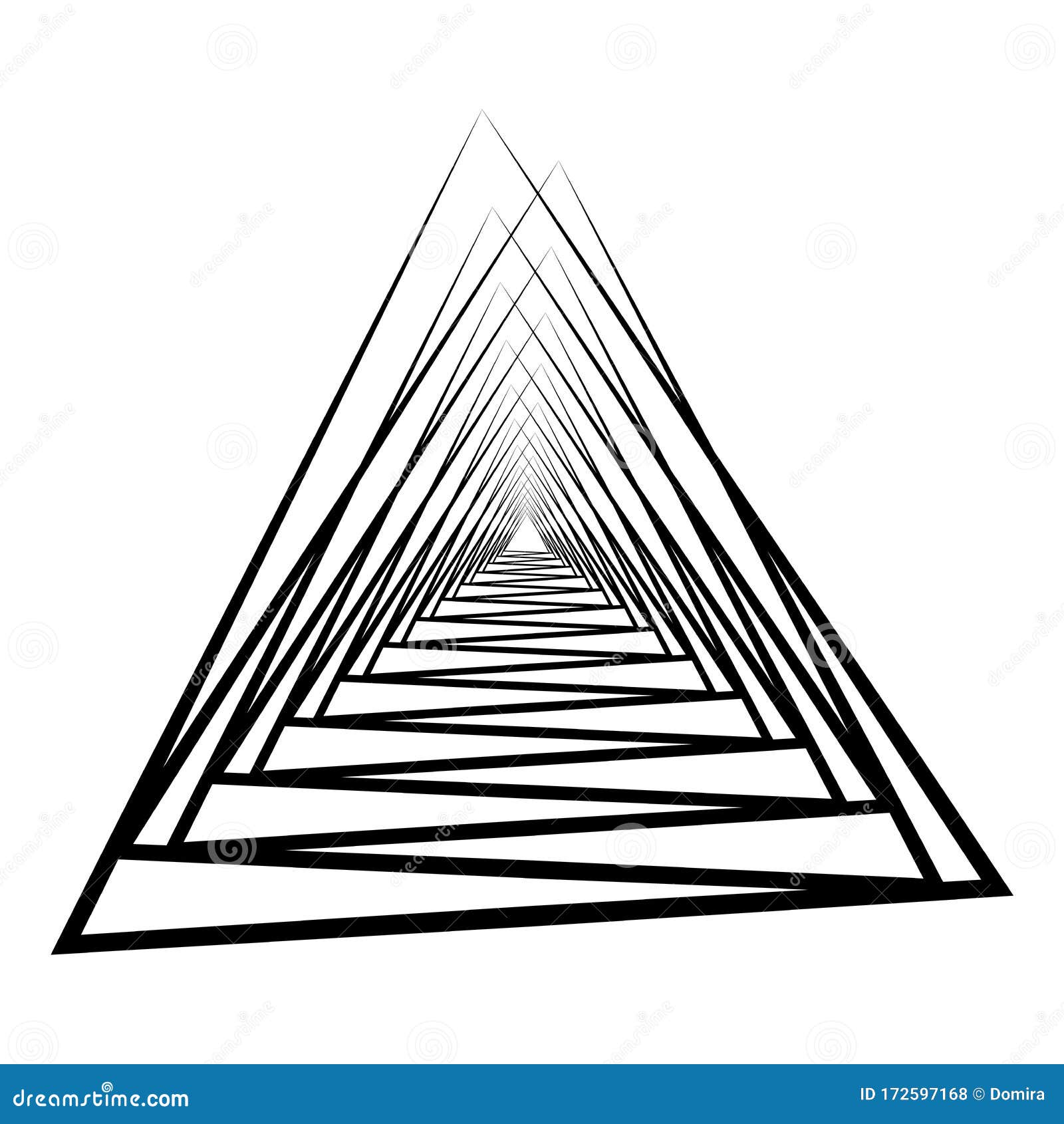 Abstract 3D Background with Geometric Figure. Goes Deep Stylized ...