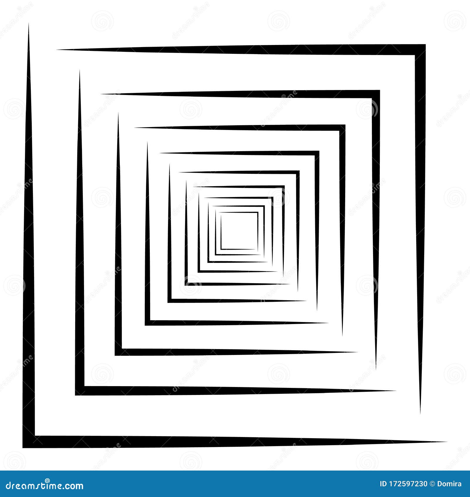 Abstract 3D Background with Simple Geometric Figure. Goes Deep Stylized ...