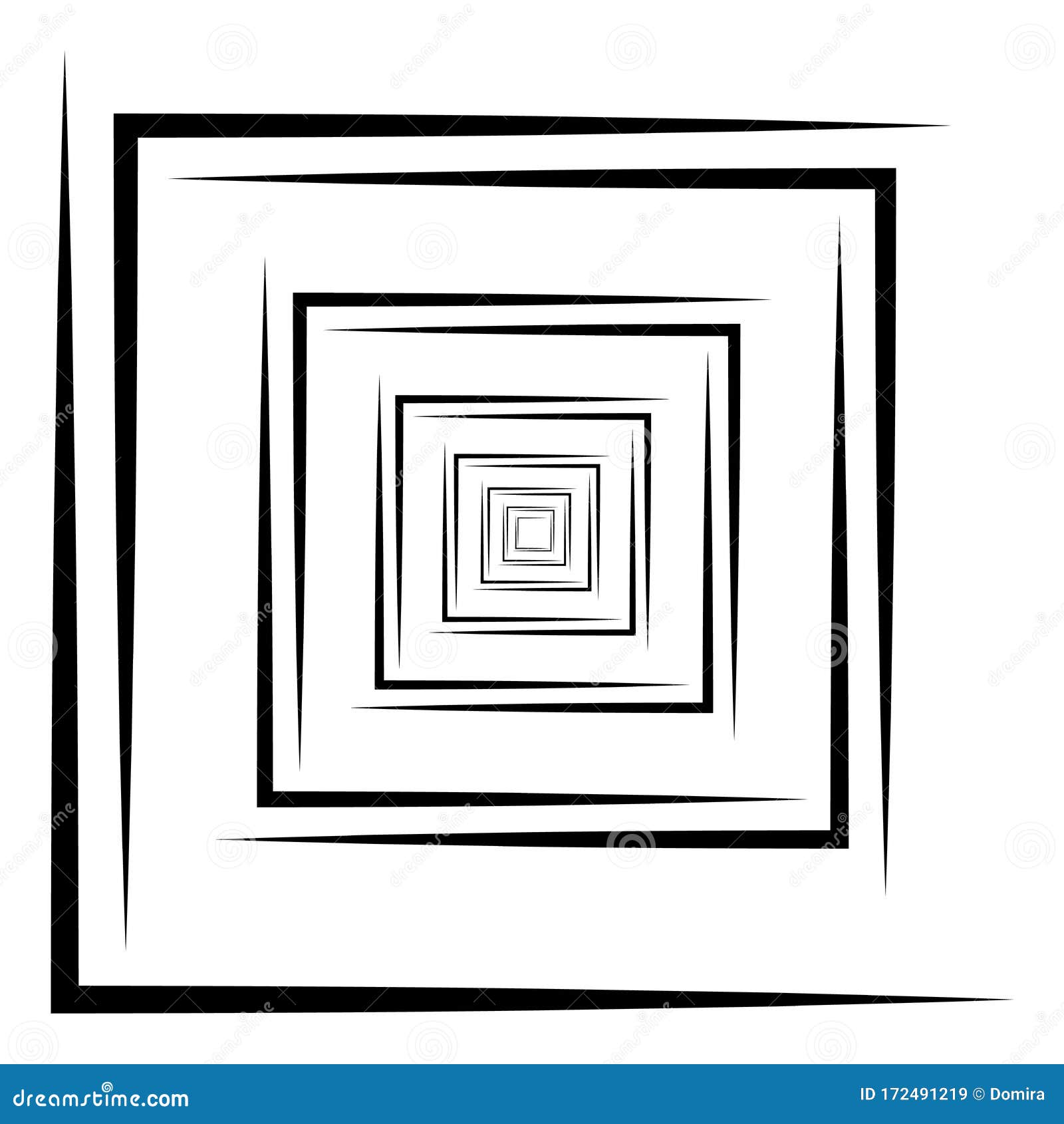 Abstract 3D Background with Simple Geometric Figure. Goes Deep Stylized ...