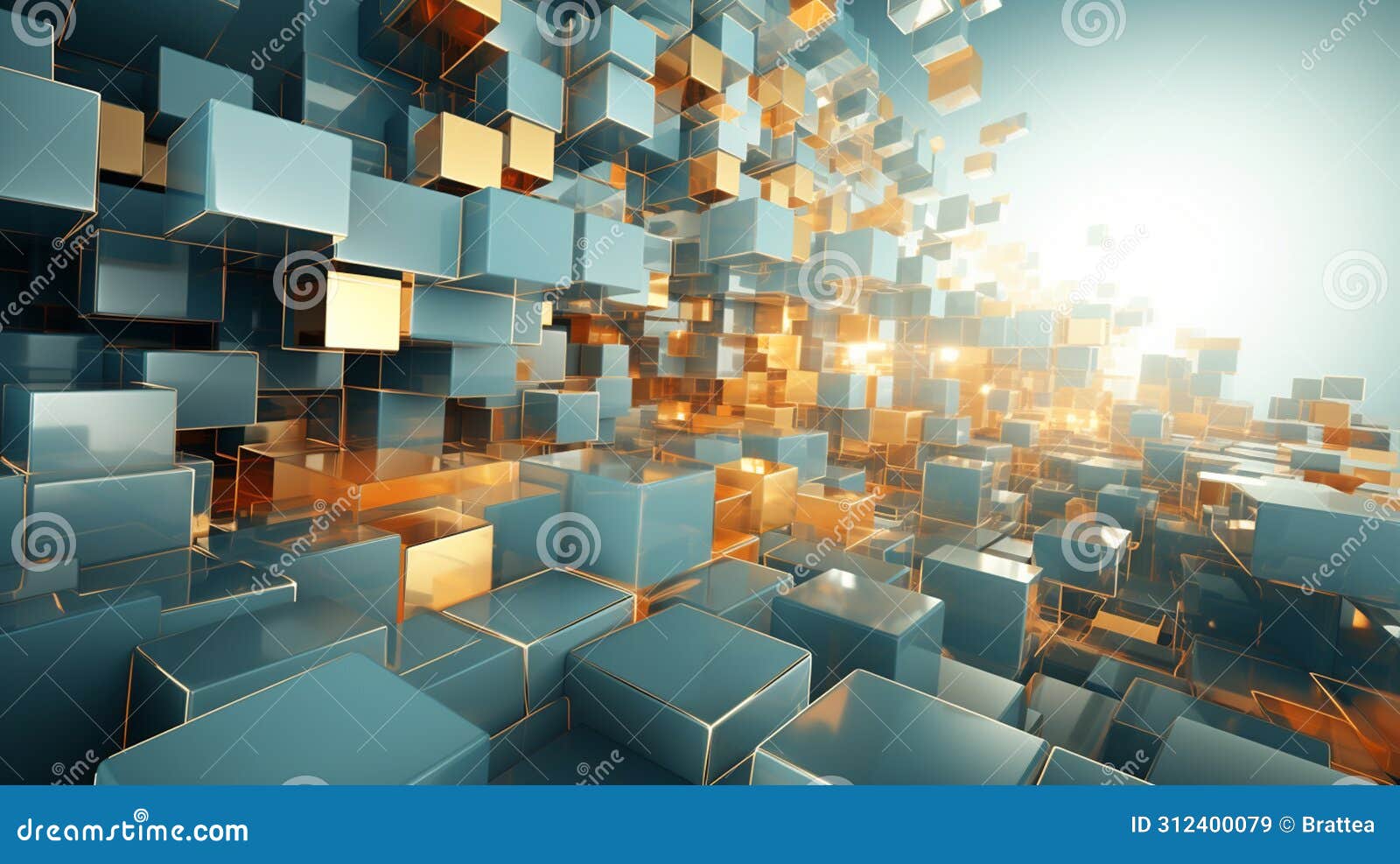 Abstract 3 D Background - Technology, Business, Communication ...