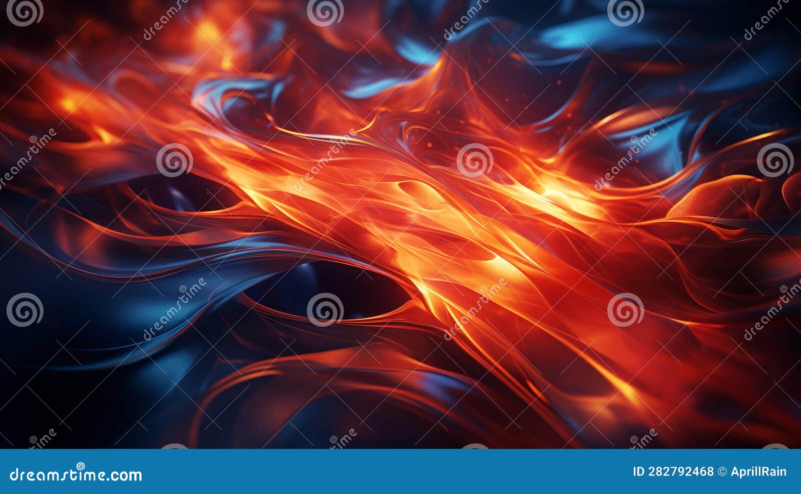 Abstract 3d Background with Textures of Fire and Metal Stock ...