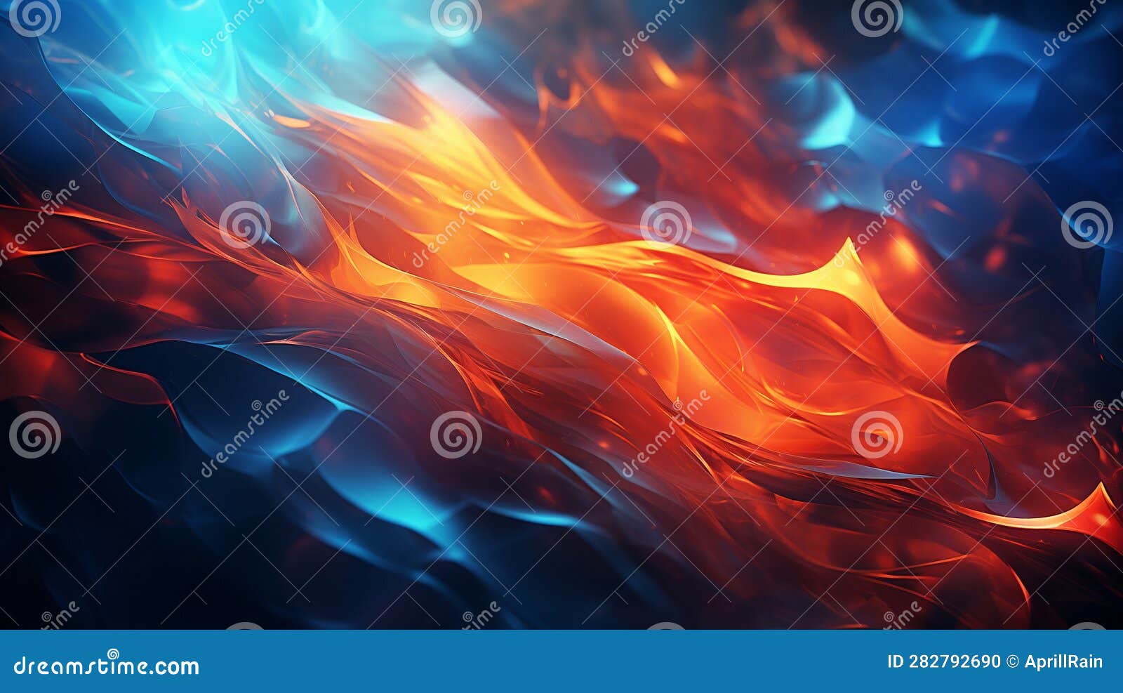 Abstract 3d Background with Textures of Fire and Metal Stock ...