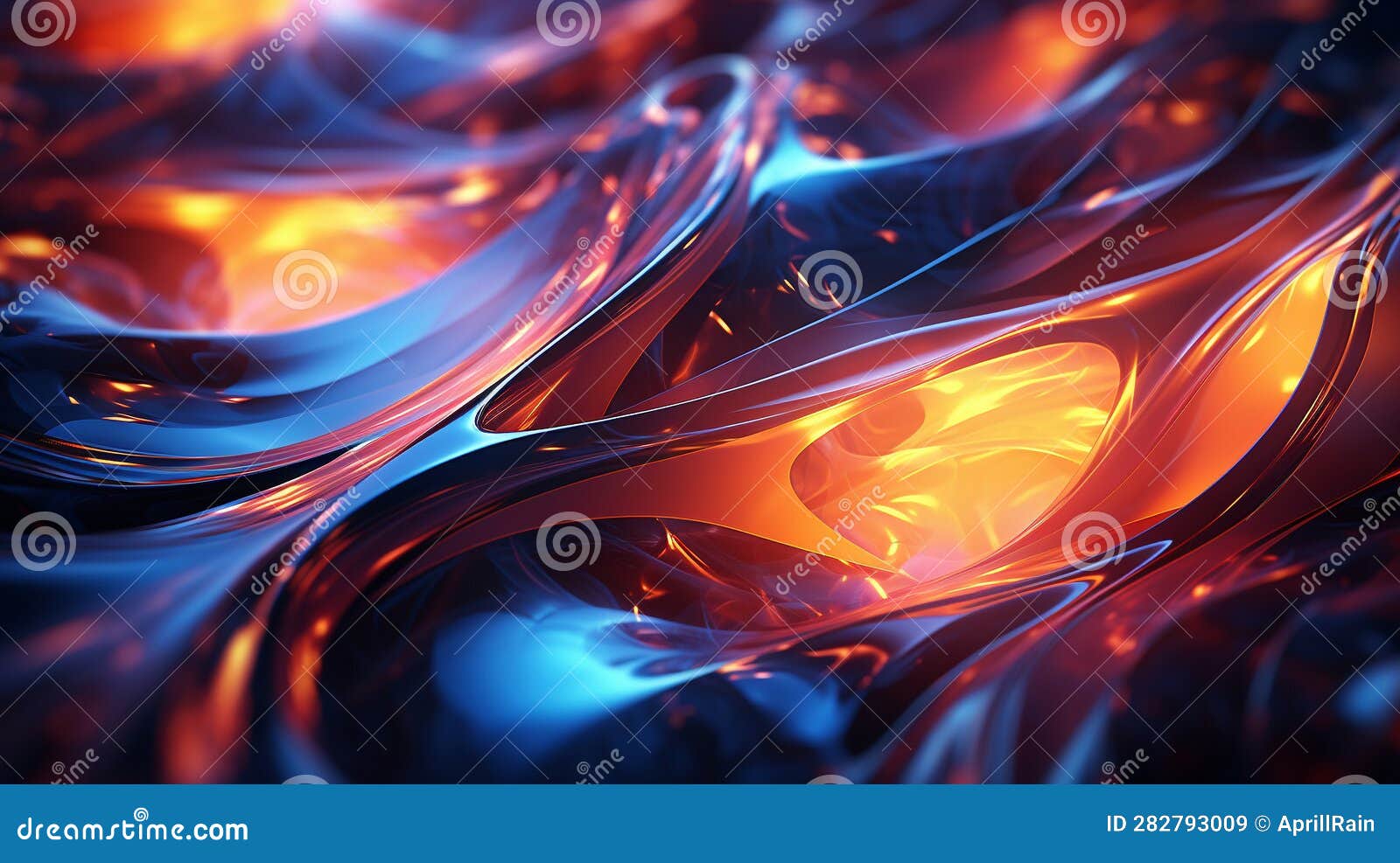 Abstract 3d Background with Textures of Fire and Metal Stock ...