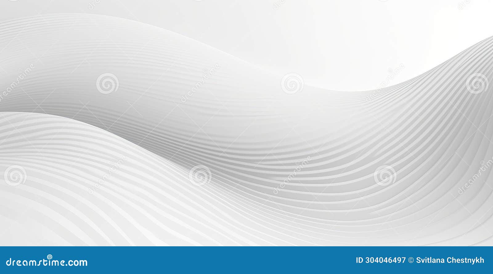 Abstract 3D Background, White Grey Wavy Waves Flowing Ripple Surface ...