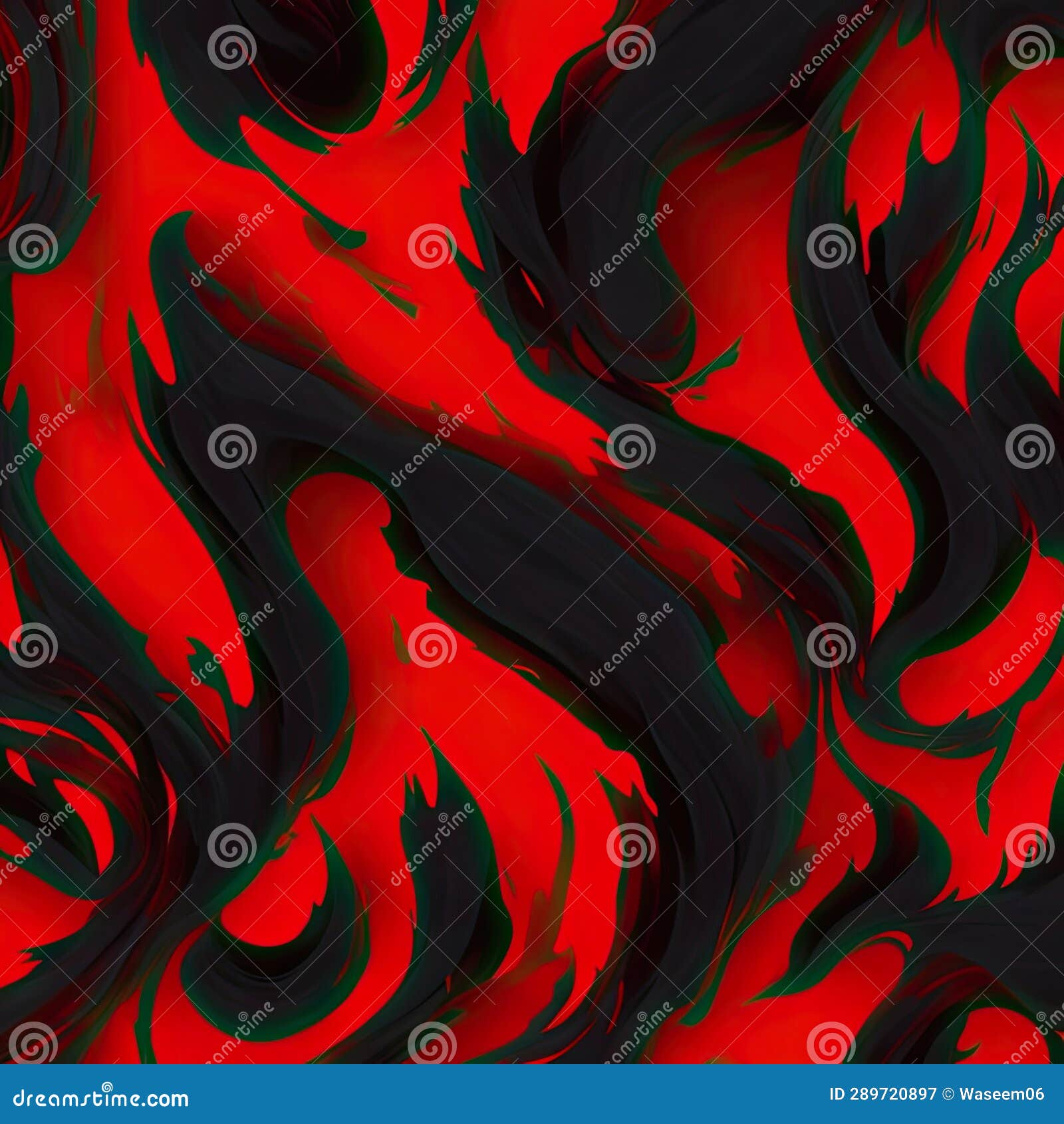 Abstract 3d Black and Red Texture Background Stock Illustration ...