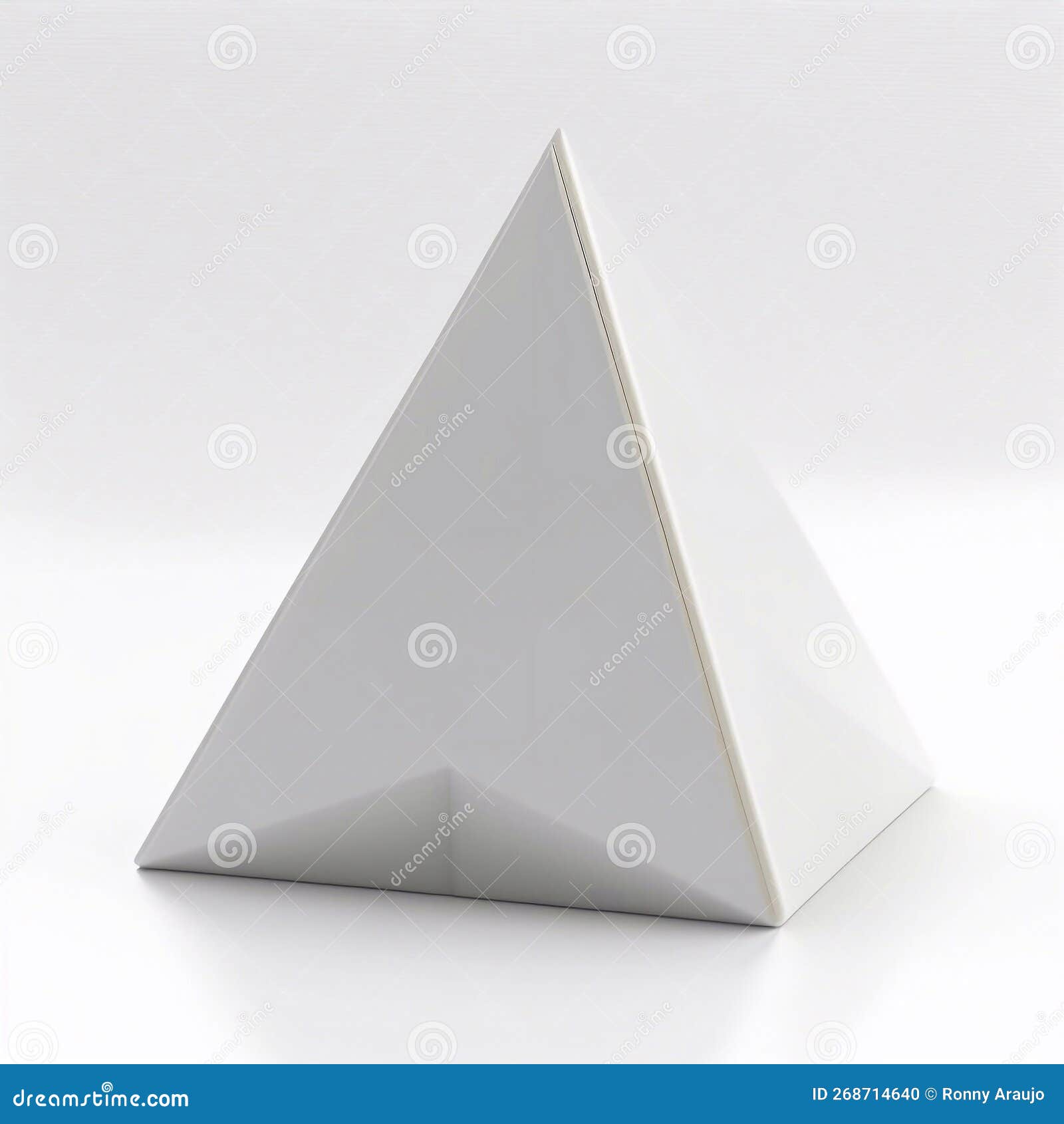 Blank Pyramid Stock Illustration | CartoonDealer.com #8877205