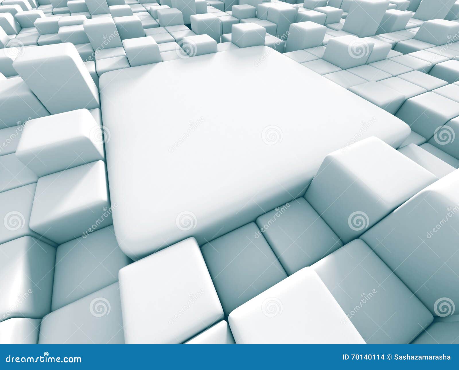 Abstract 3d Cube Blocks Background Stock Photo - Image of urban ...