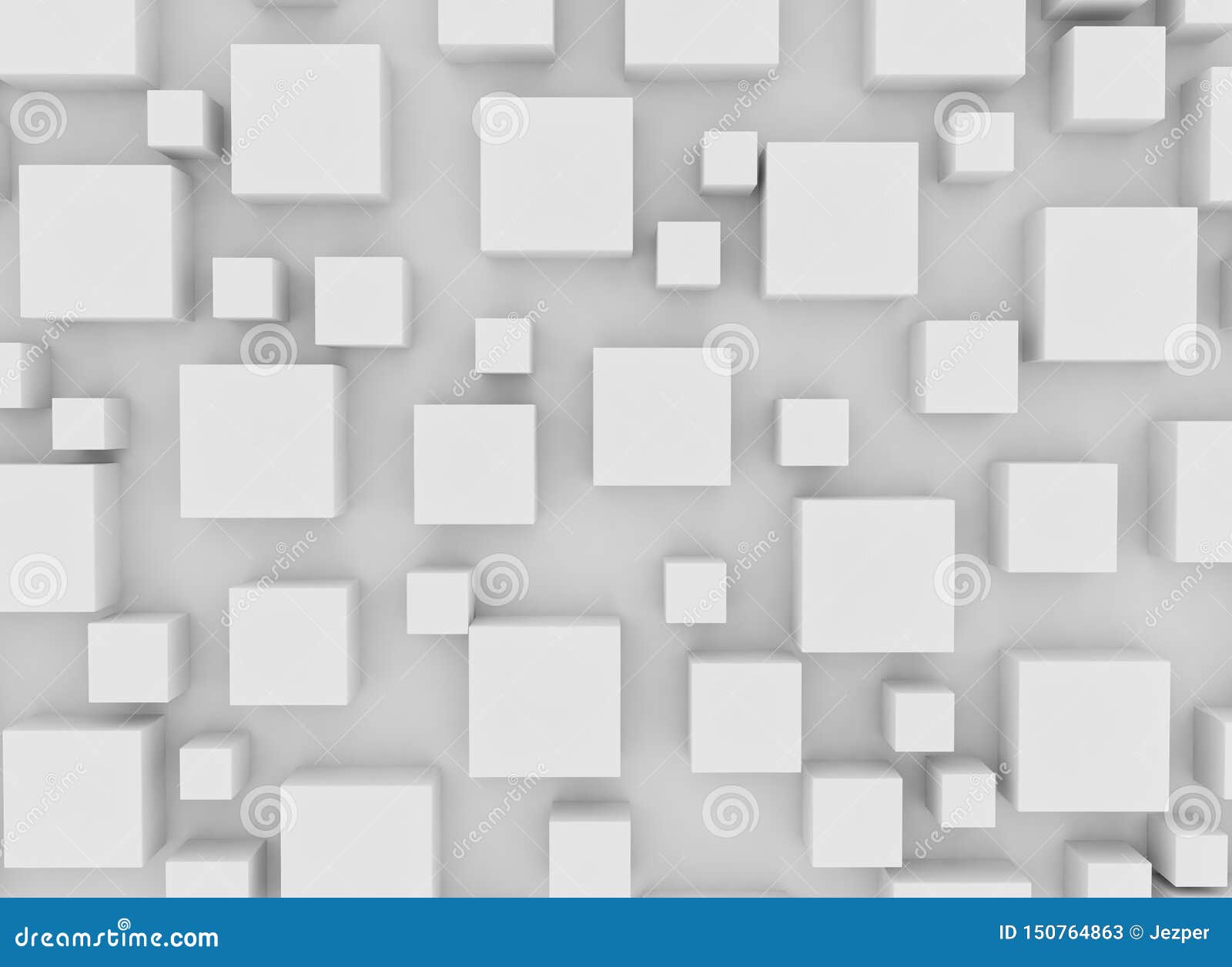 Abstract 3d Cubes Illustration Stock Image - Image of squares, cube ...