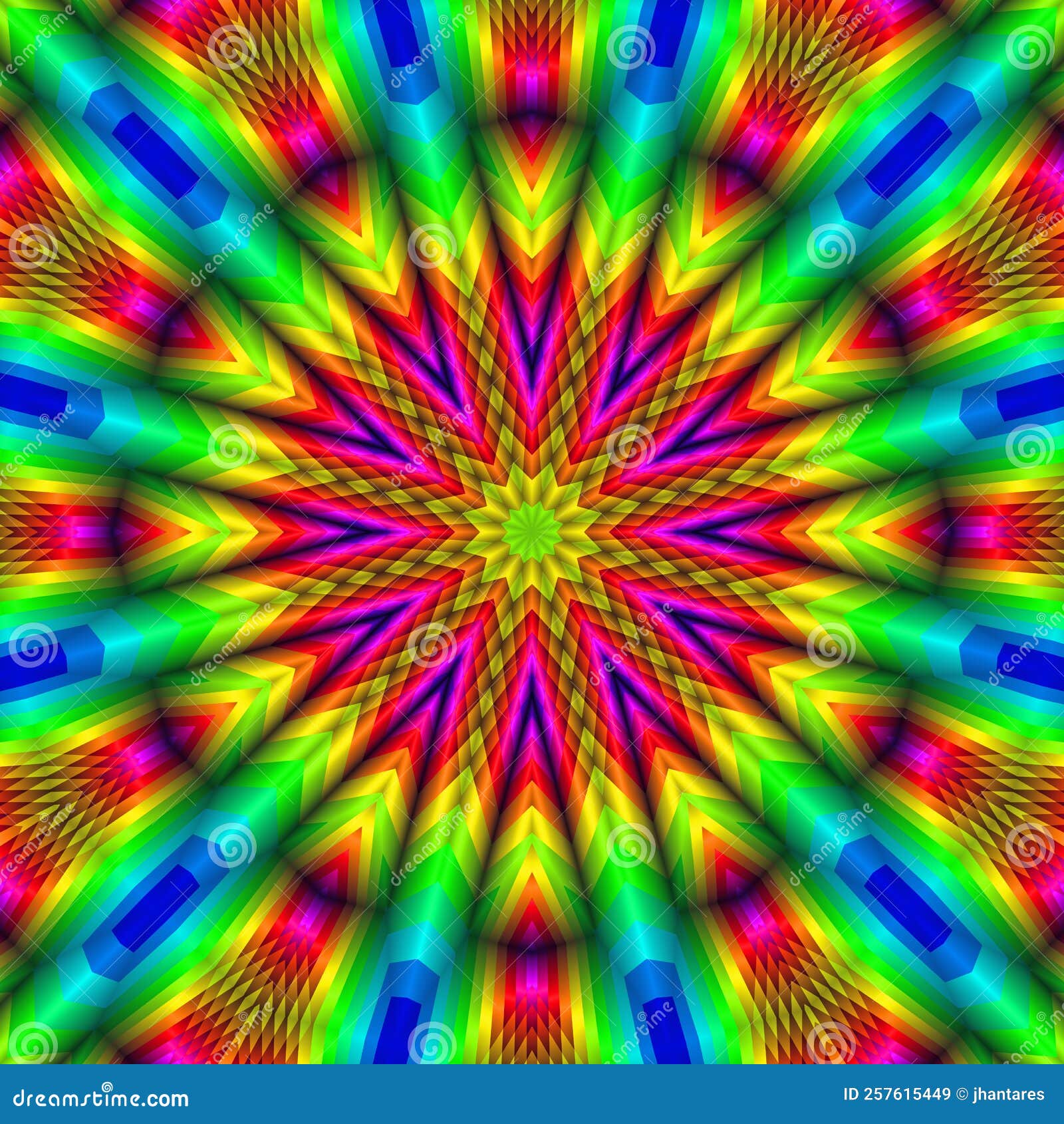 3d Effect - Polygonal Geometric Color Gradient Pattern Stock ...