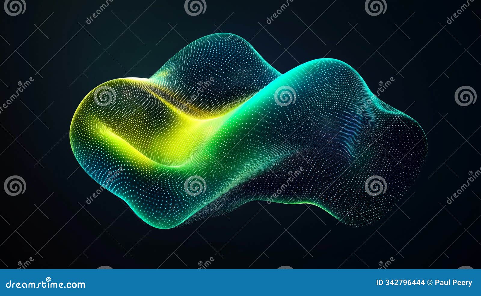Fluid Form Grunge Groovy Element Vector Illustration | CartoonDealer ...