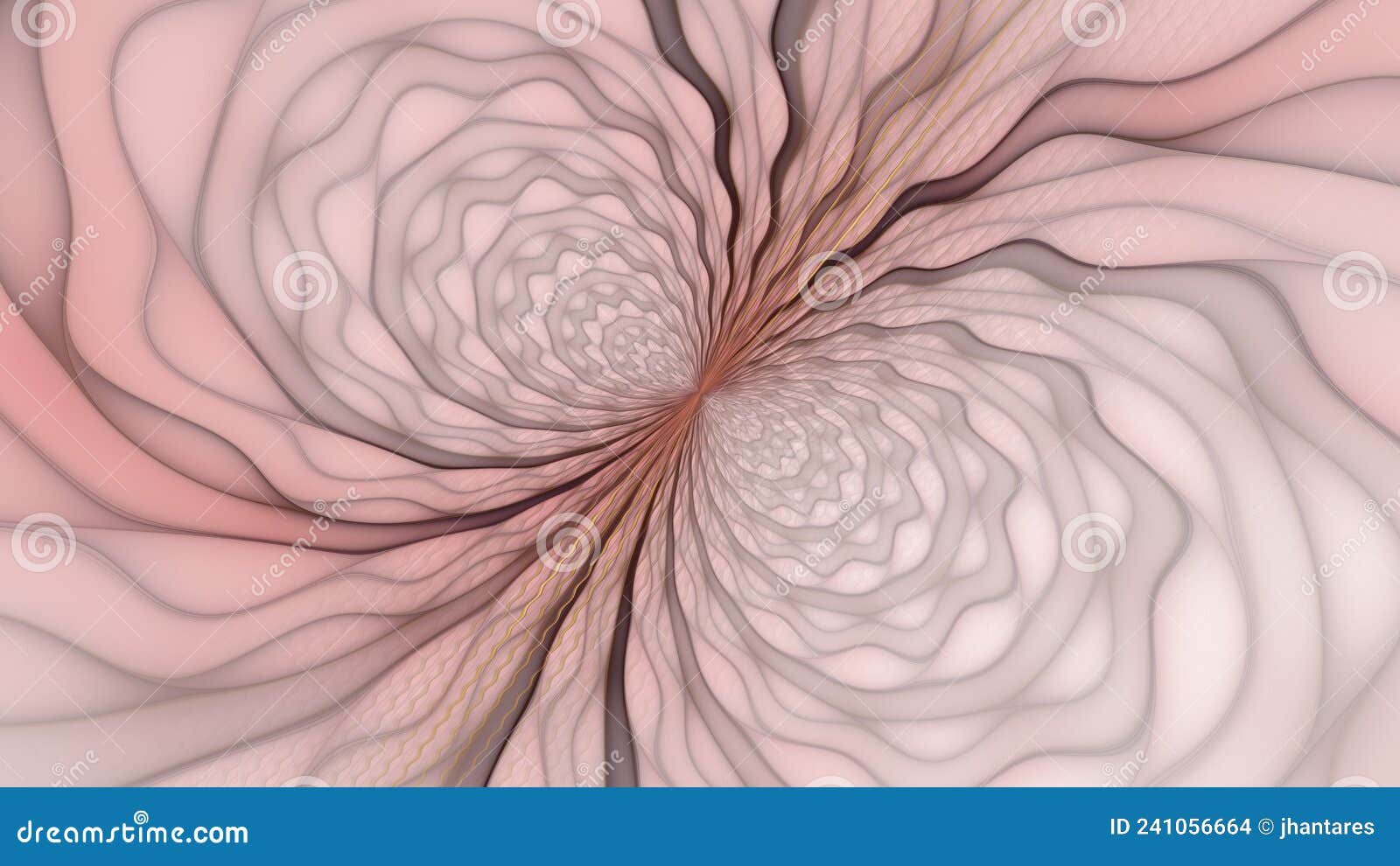 3d Fractal Infinity Pattern Stock Illustration - Illustration of ...